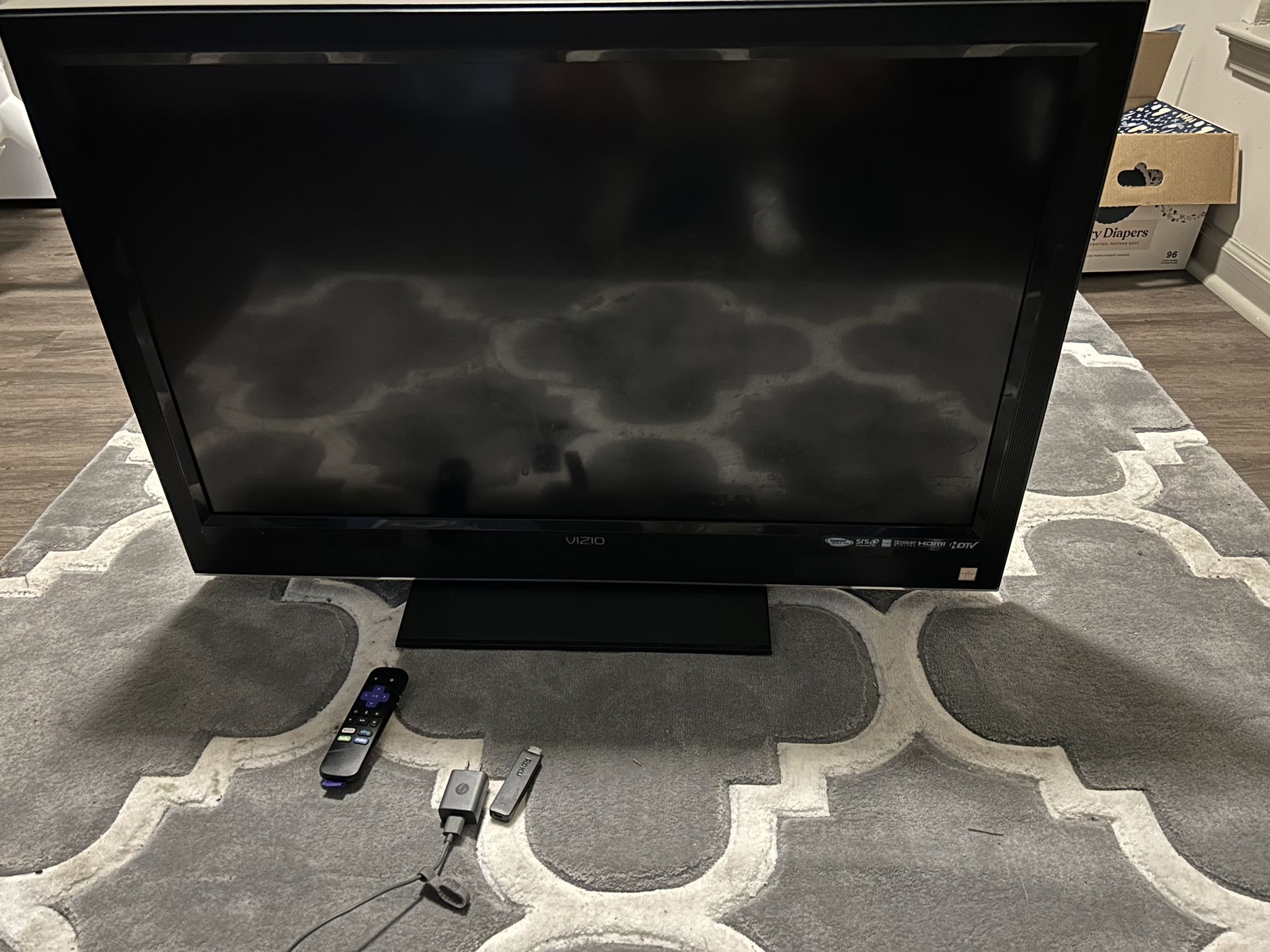 Vizio 55 In With Roku Stick for Sale in Athens, GA - OfferUp