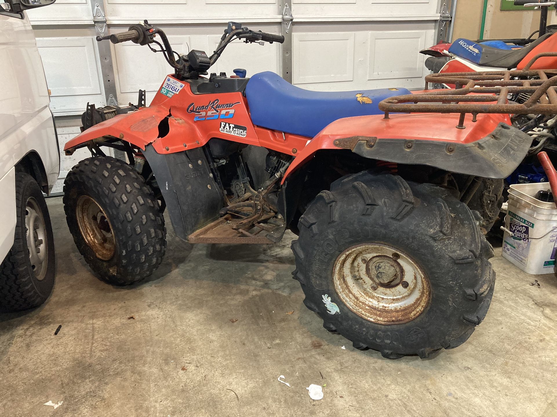 1991 Suzuki Quad Runner for Sale in Lacey, WA - OfferUp