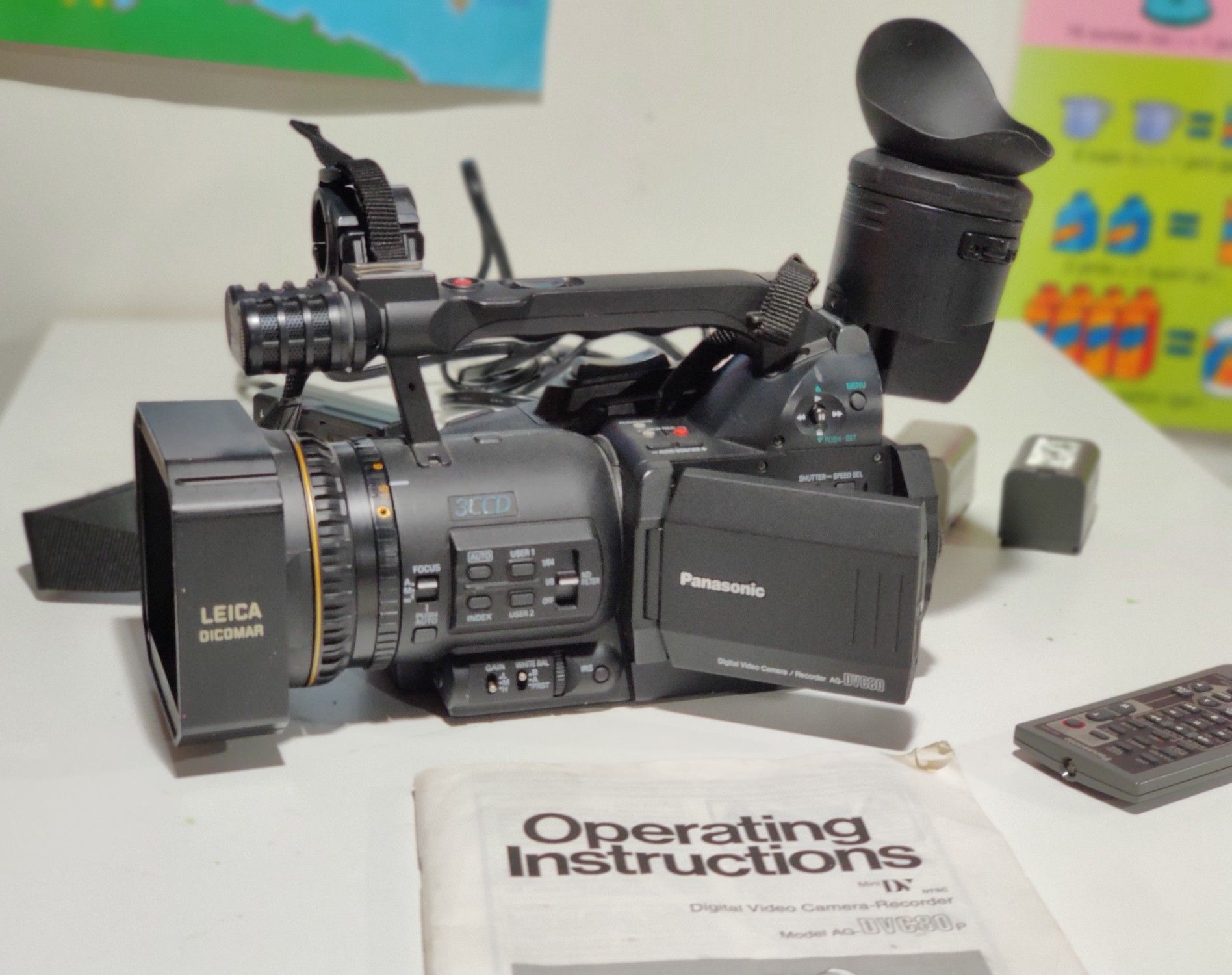 Panasonic AG-DVC 80 semiprofesional miniDV vídeo camera for Sale in Los ...