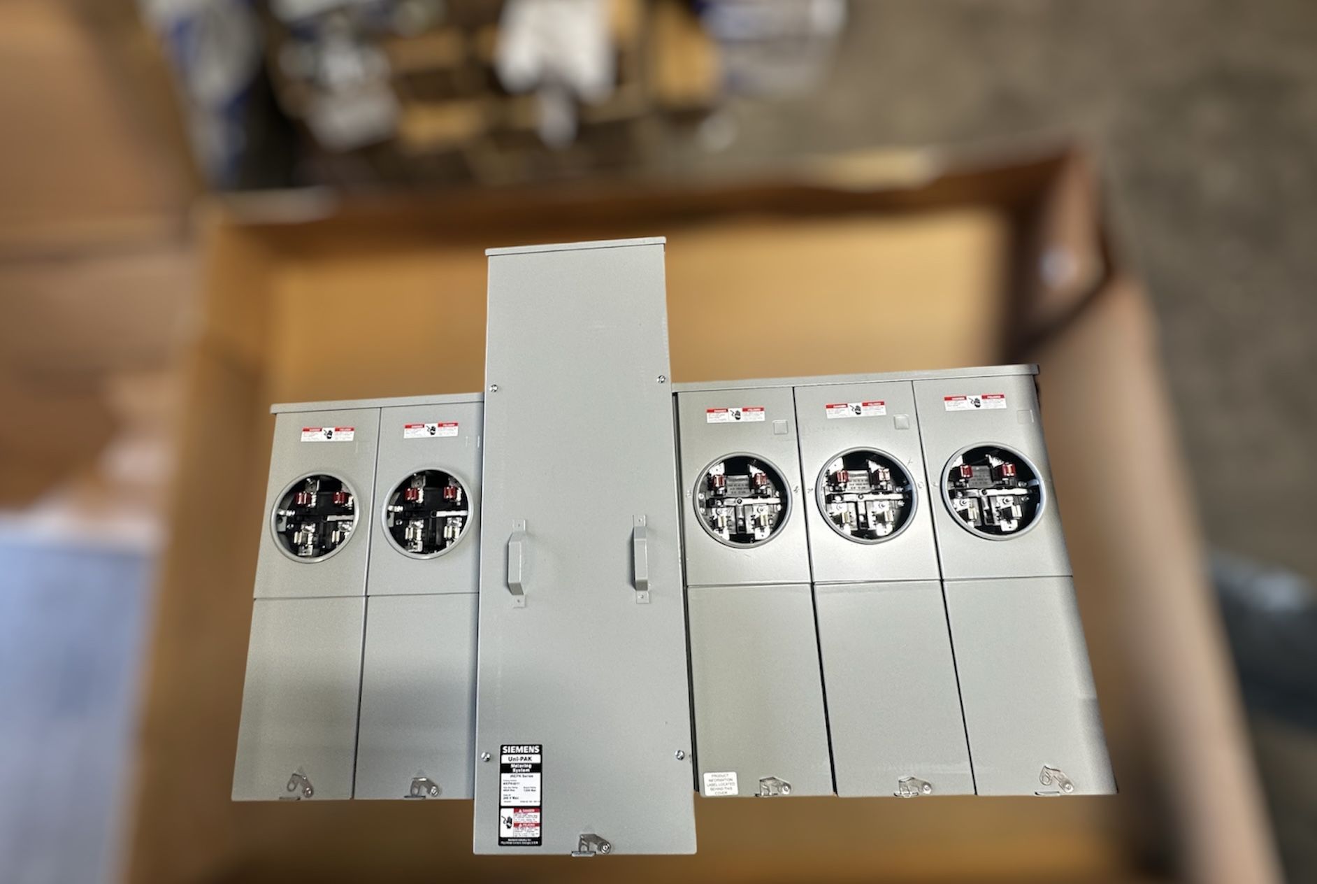 SIEMENS | 5-GANG UNI-PAK METERING SYSTEM | WEPK4511 | $4,500 for Sale ...