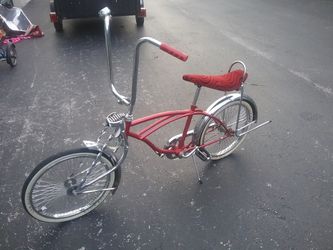 Lowrider Bike Red