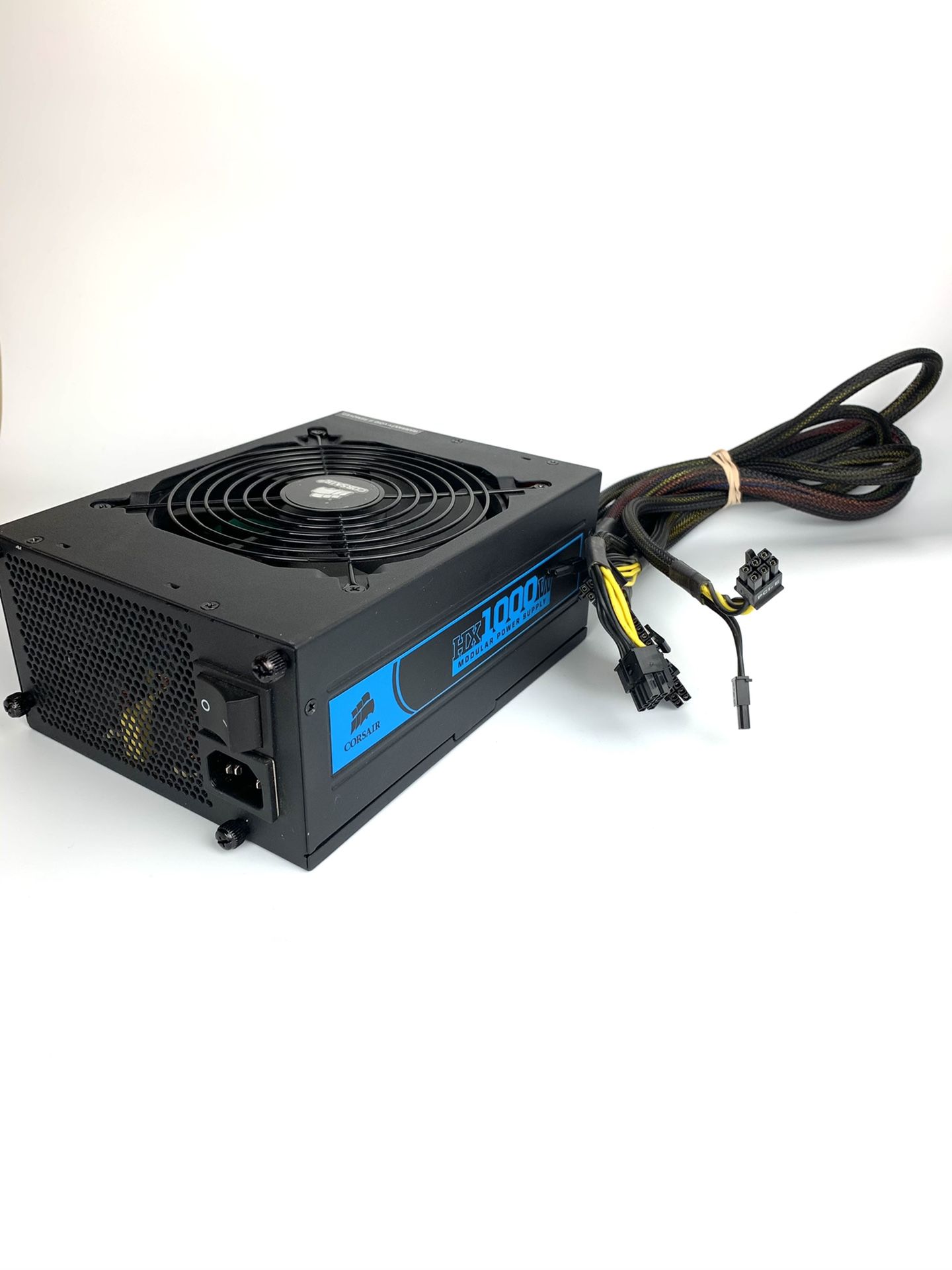 Gaming computer pc desktop 1000 watt power supply modular psu Corsair 3 ...