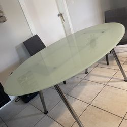 IKEA Galant glass table Desk for Sale in Hialeah FL OfferUp