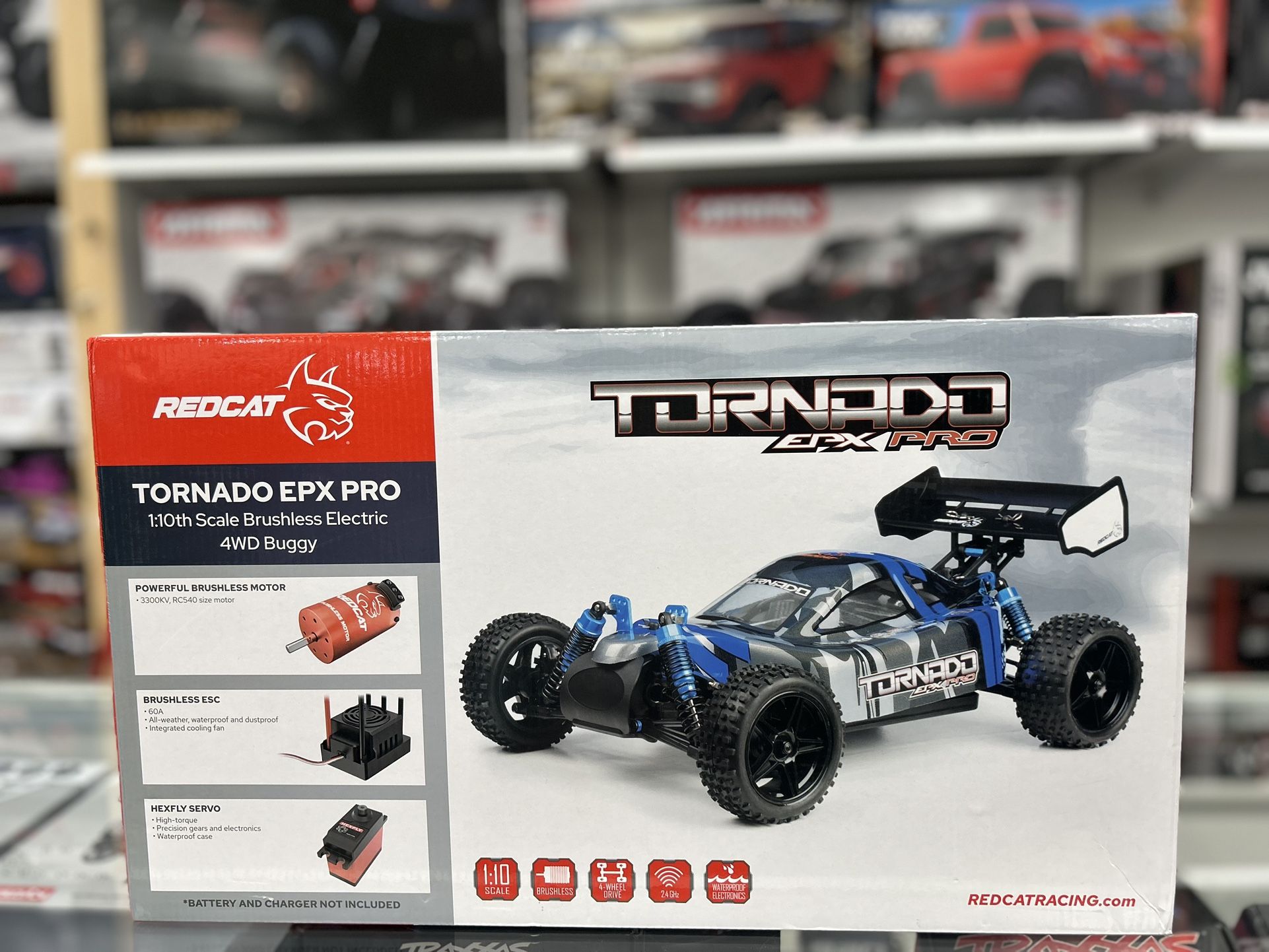 Redcat Tornado EPX Pro 1/10 RC Buggy Brushless for Sale in Anaheim, CA ...