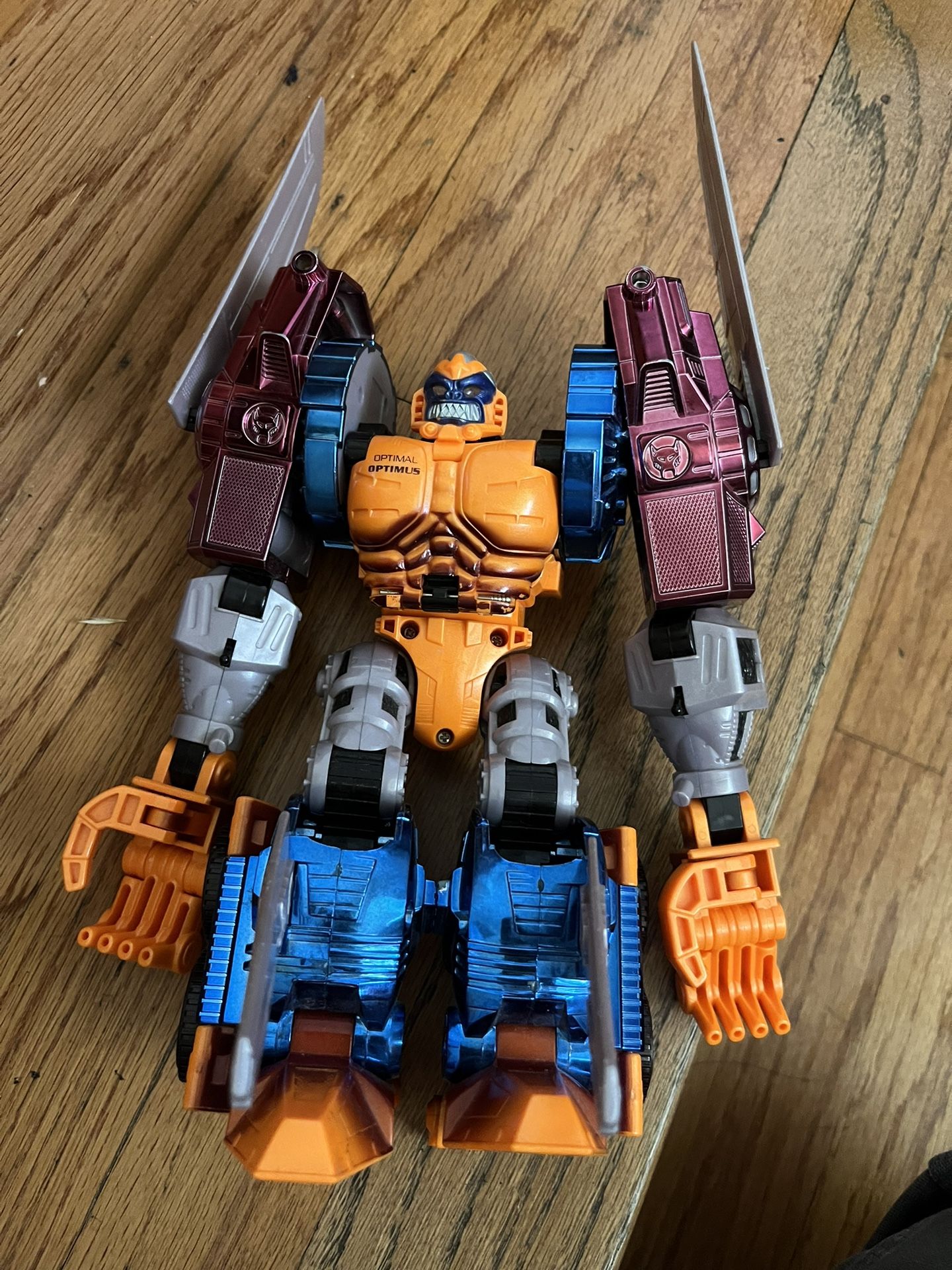Hasbro 1998 Transformers Beast Wars Transmetals 2 Optimal Optimus ...