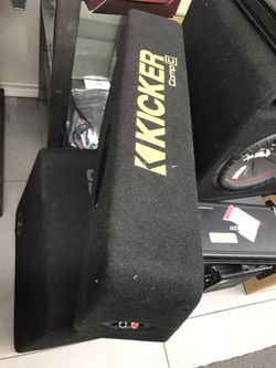 Kicker box only for 10inch subwoofer for Sale in Arlington, TX - OfferUp