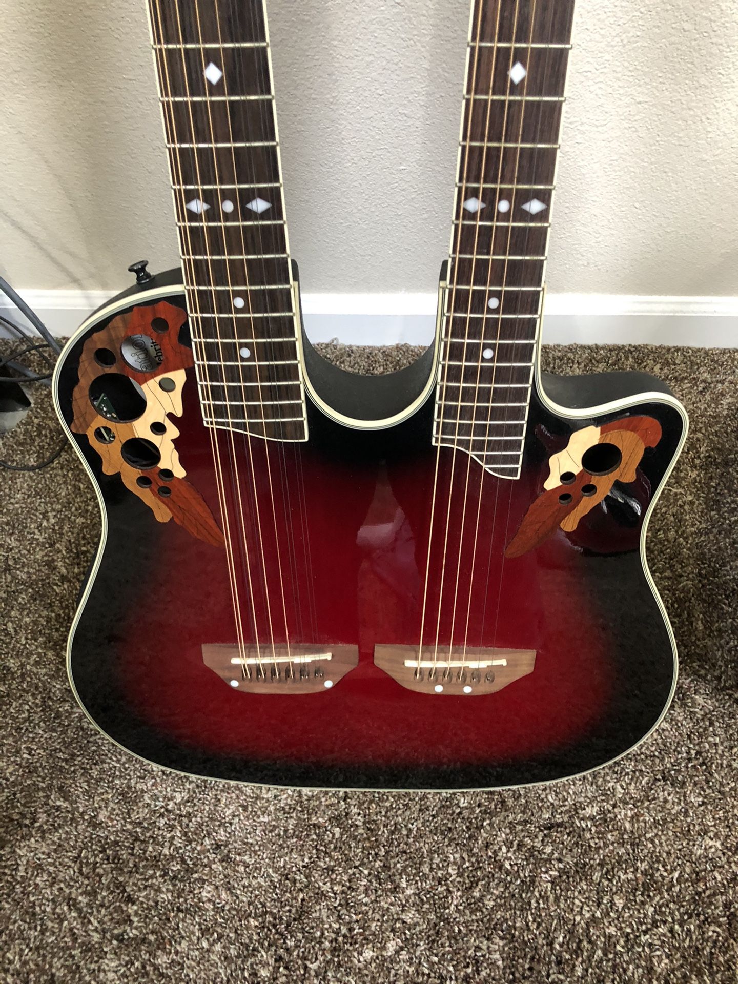 Ovation Celebrity Acoustic CS 225 Double neck for Sale in Tacoma, WA ...