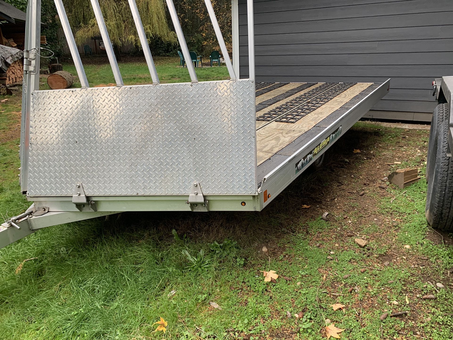 Aluma Snowmobile Tilt Deck Trailer for Sale in Gig Harbor, WA - OfferUp