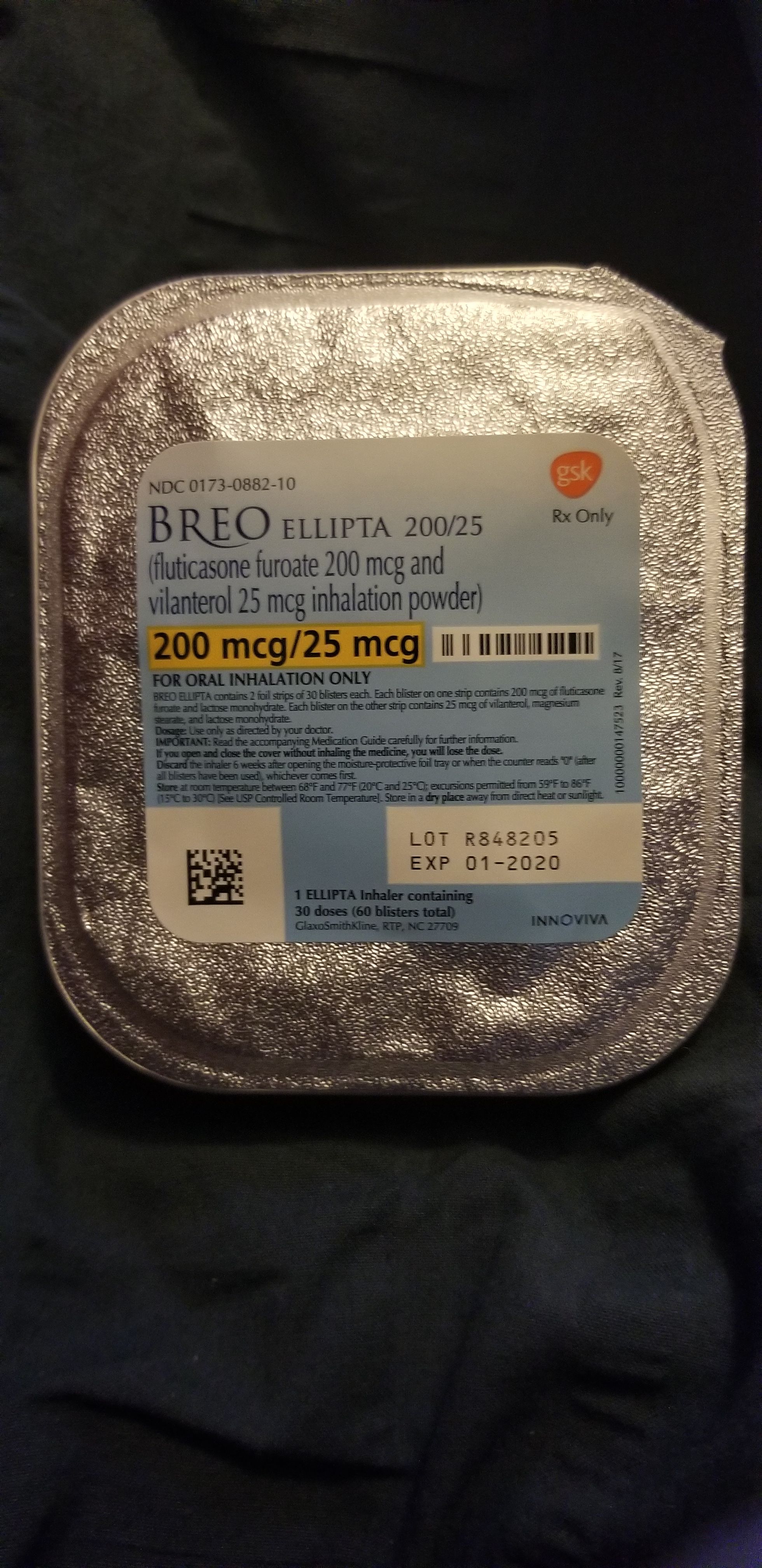 Breo Ellipta Blister