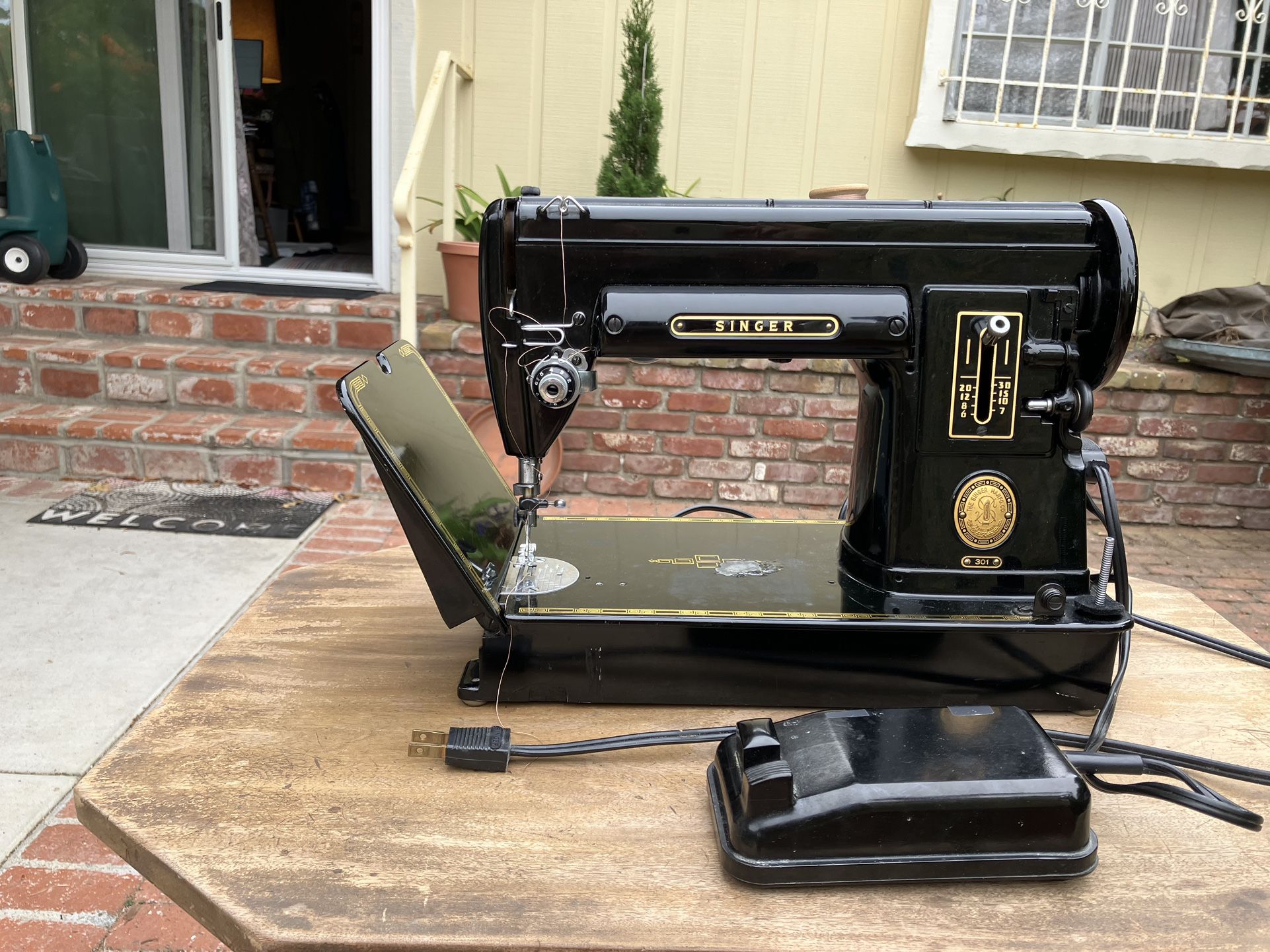 Singer Model 301 Slant Needle Sewing Machine for Sale in San Diego, CA ...