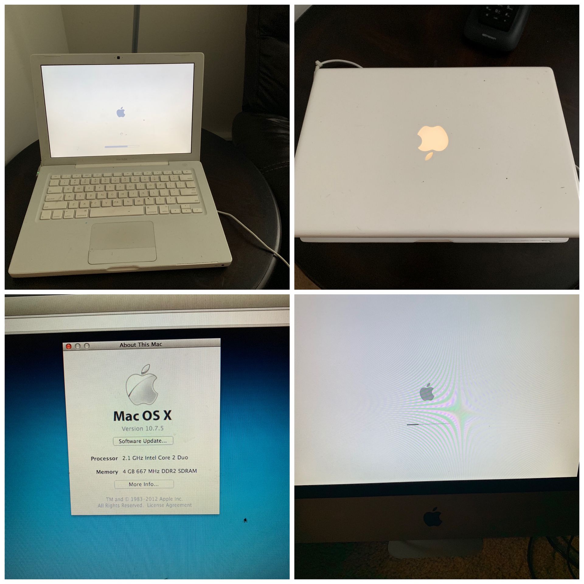 APPLE LAPTOP 2013 & MAC COMPUTER 2002 PARTITIONED WITH WINDOWS INCLUDED ...