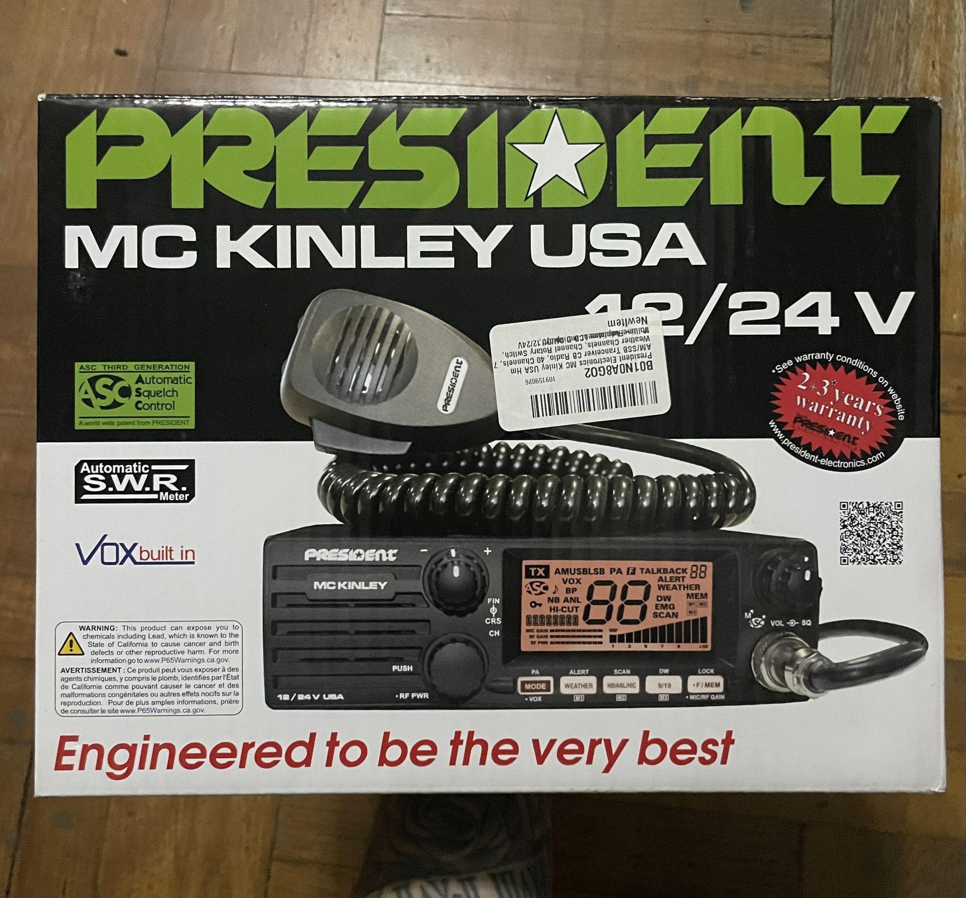 President MC Kinley 12/24 V for Sale in Bell Gardens, CA - OfferUp