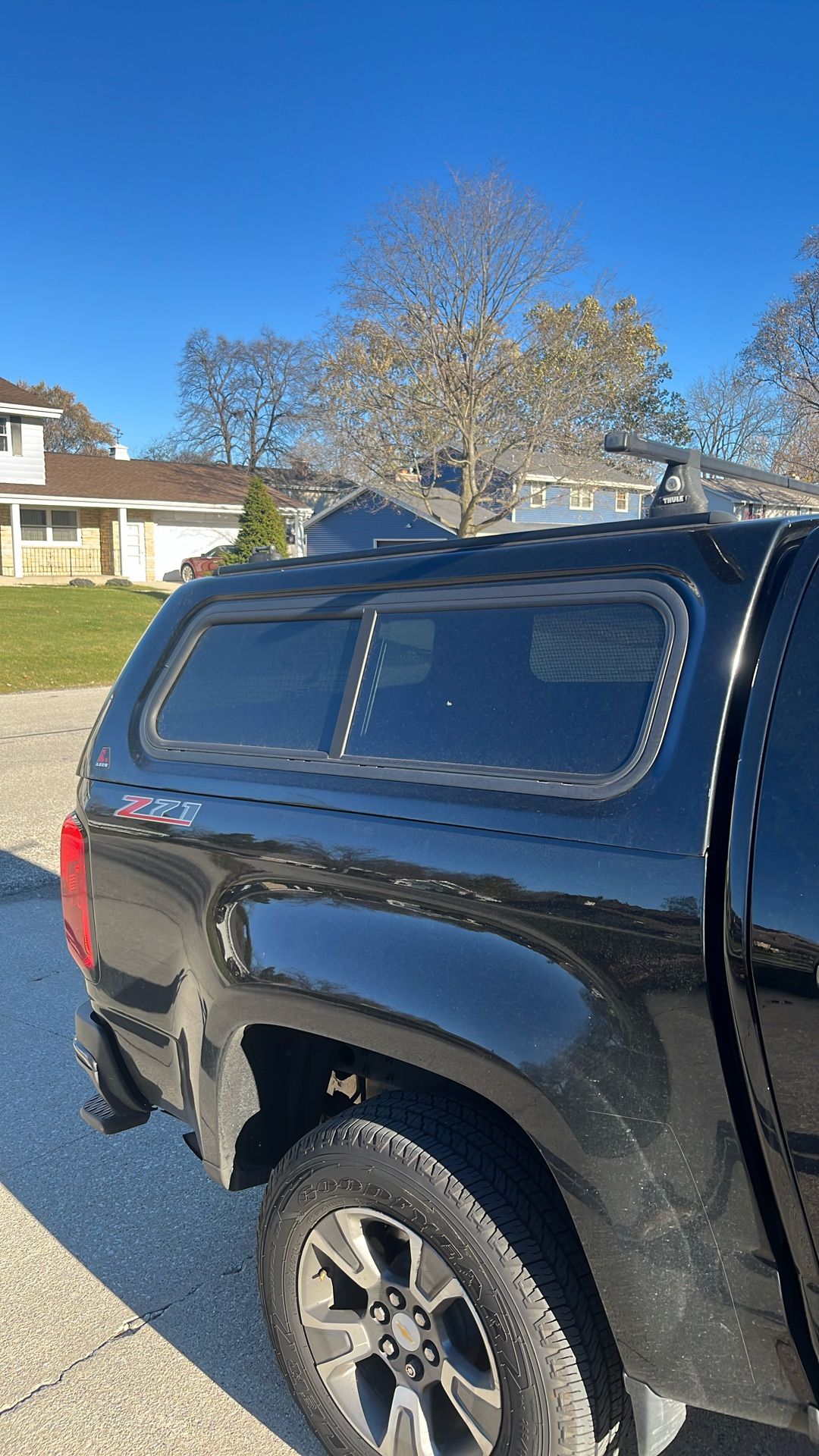 Chevy Colorado Z71 Crew Cab Camper Shell for Sale in New Berlin, WI ...