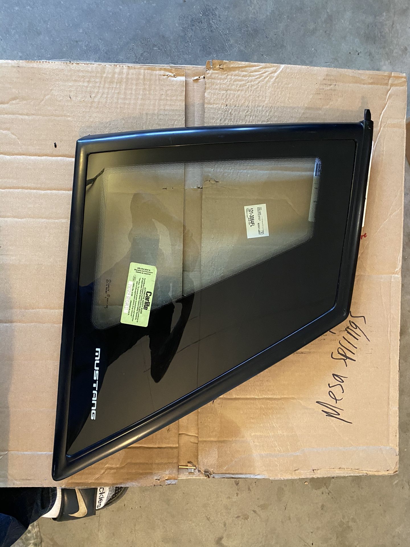 1987-1993 NOS mustang coupe foxbody notch notchback rear quarter ...