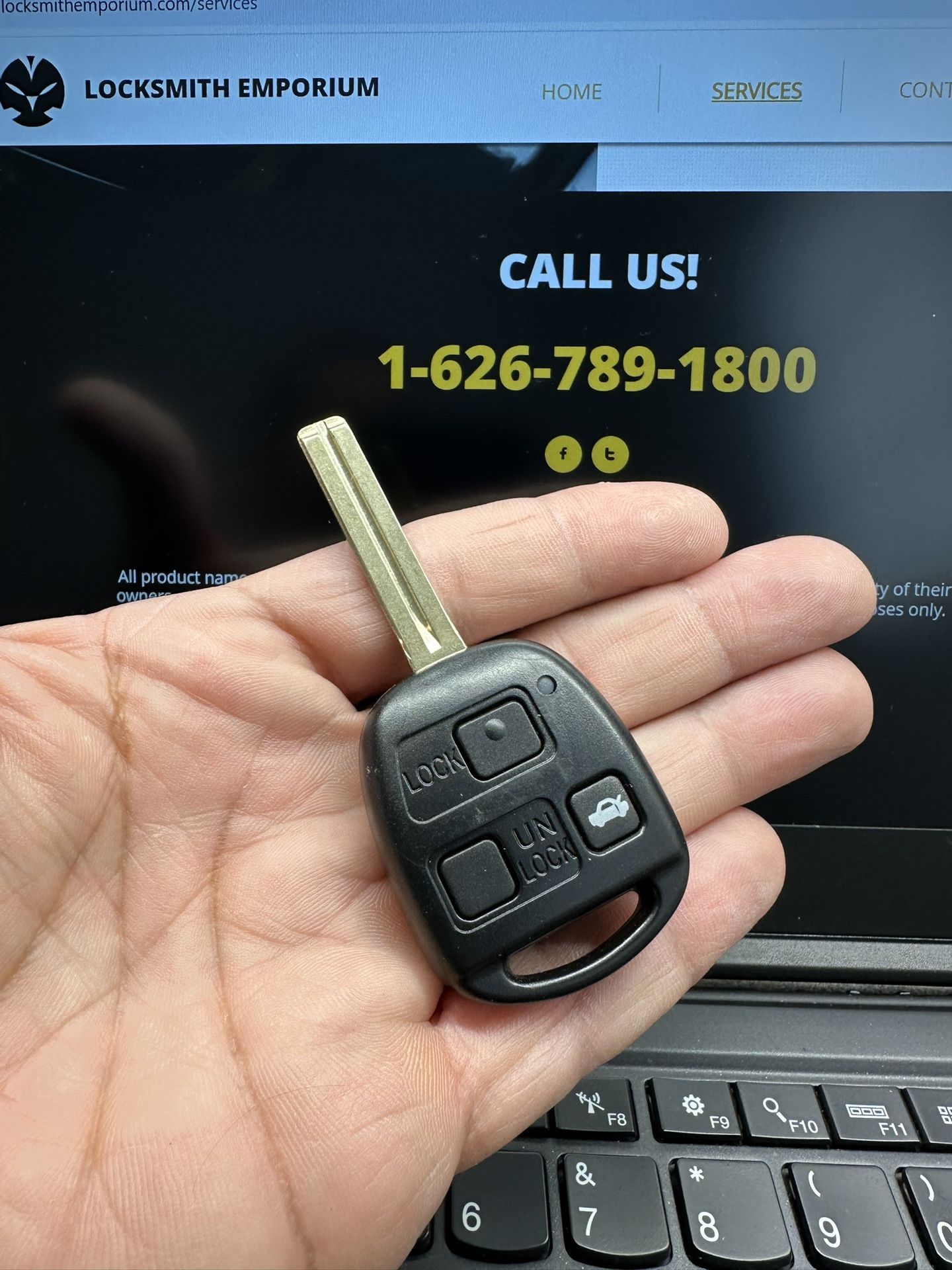 Lexus Remote Control Cay Key for Sale in West Covina, CA - OfferUp