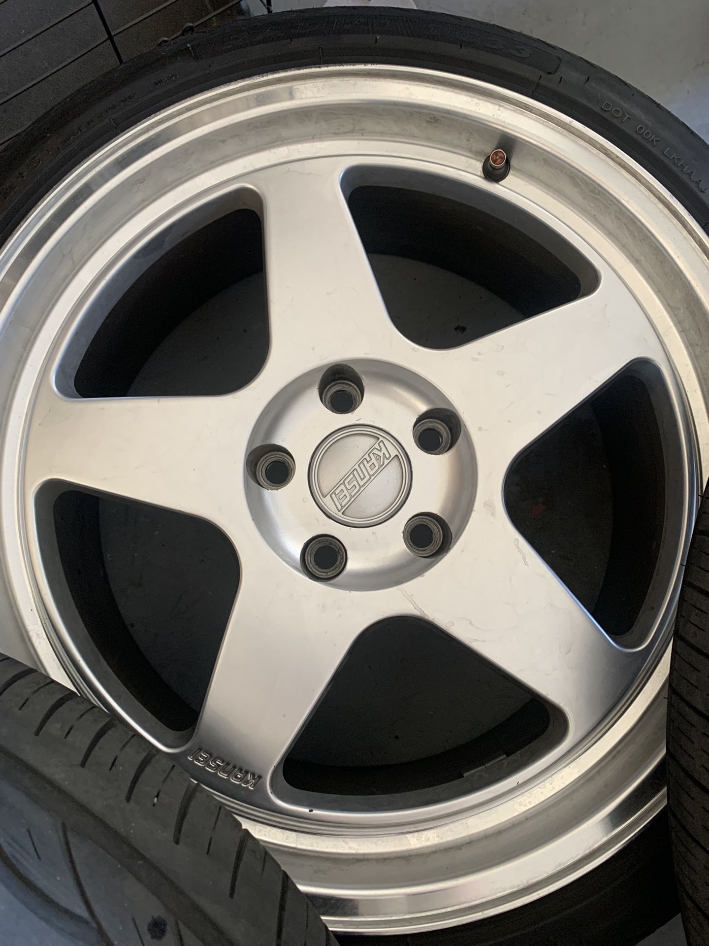 Kensei Wheels With Tires for Sale in Desert Hot Springs, CA - OfferUp