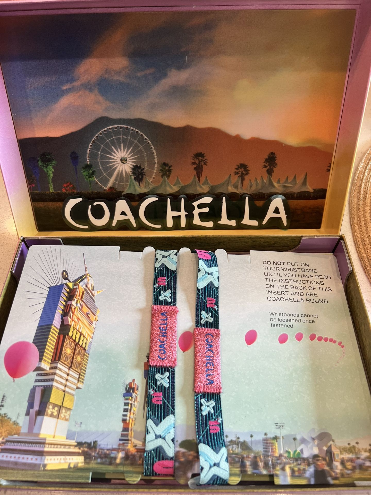 Coachella week 1 GA wristbands X2 for Sale in Glendora, CA - OfferUp