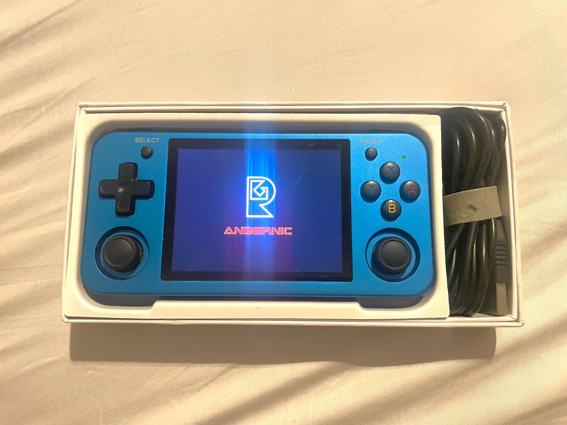 RG353M Handheld Game Console Built-in 64G Card 4452 Games, Aluminum ...