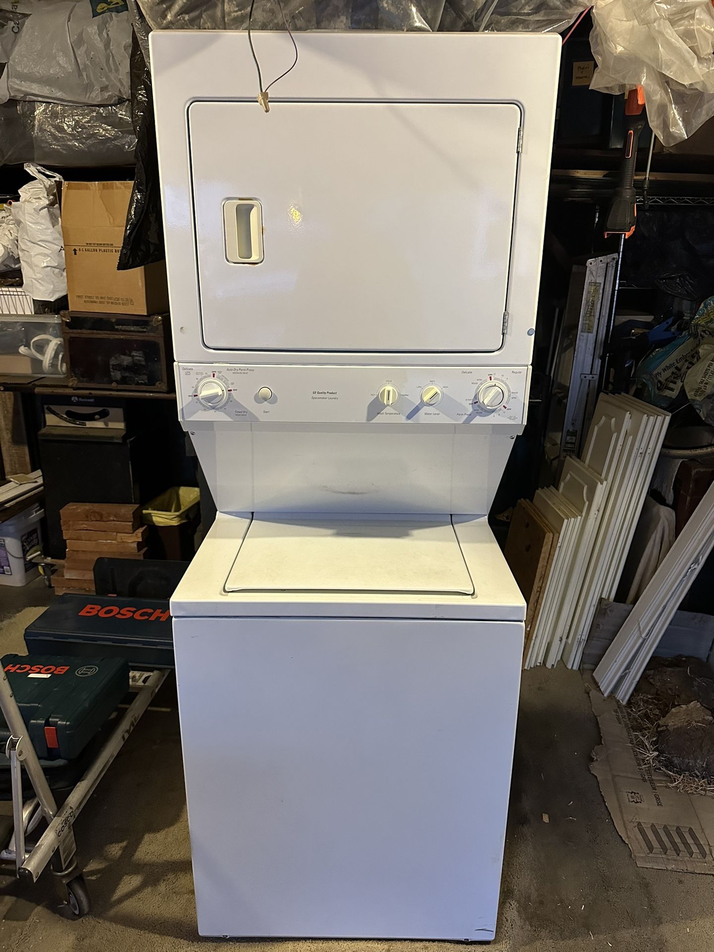 GE Spacemaker Washer & Dryer White for Sale in Alhambra, CA - OfferUp