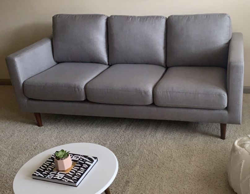 Gray Revolve Mid Century Modern 80” Sofa by Rivet for Sale in San Diego ...