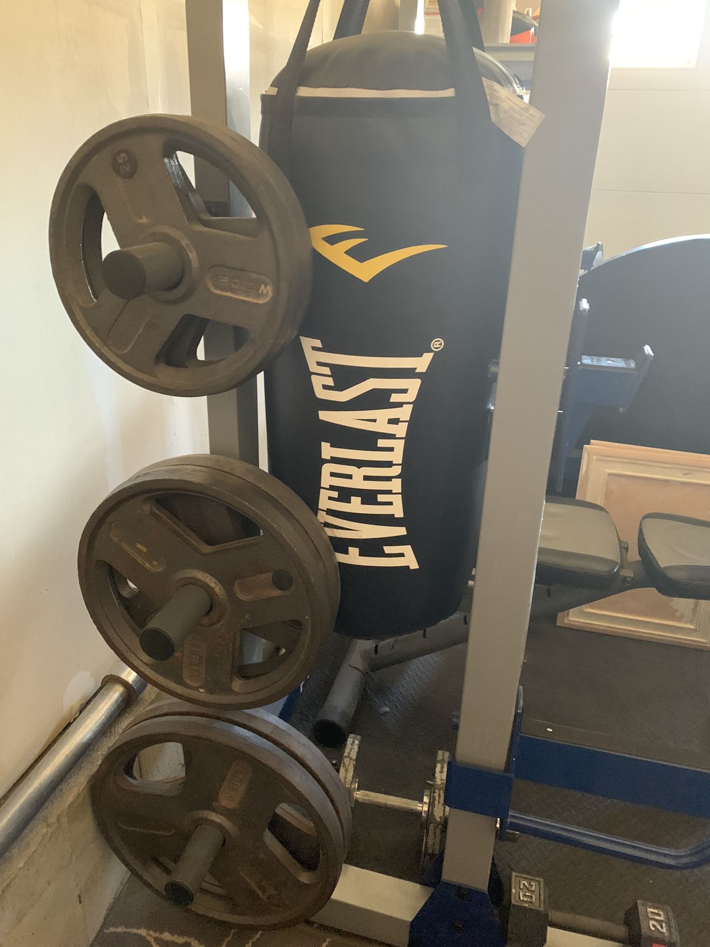 Squat Rack Weight Bench Boxing Bag & More for Sale in Colorado Springs ...