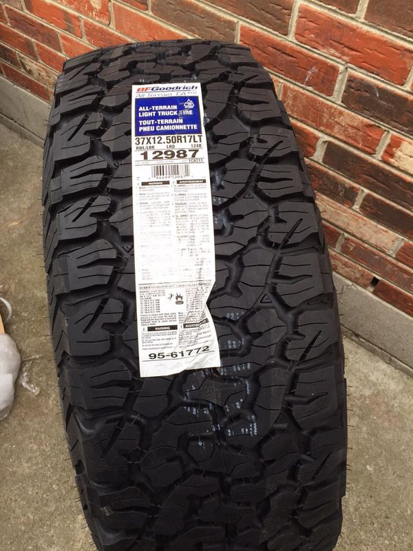 BFGOODRICH 37/12.50/r17 for Sale in Long Beach, CA - OfferUp