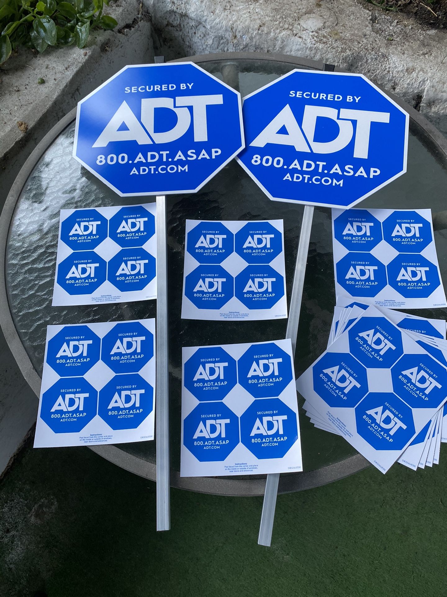 ADT security yard signs and 40+ stickers for Sale in La Mesa, CA - OfferUp
