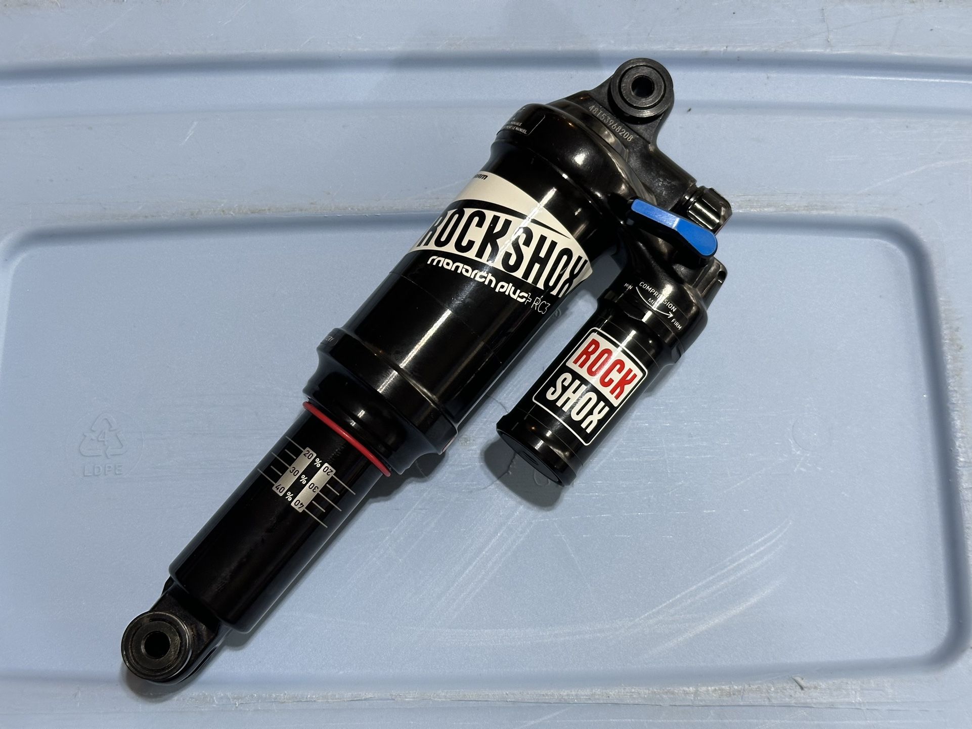 Air Shock Pump Mountain Bike RockShox Monarch Plus RC3 Rear Shock With Autosag For 2013-2014 ...