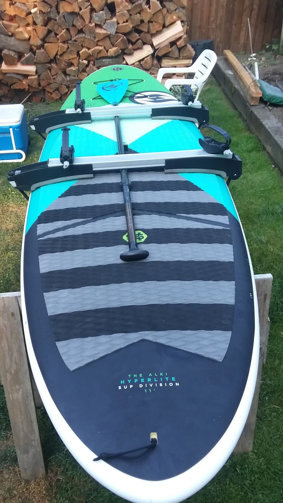 Alki 11 ft stand up paddle board Hyperlite saltwater and freshwater ...