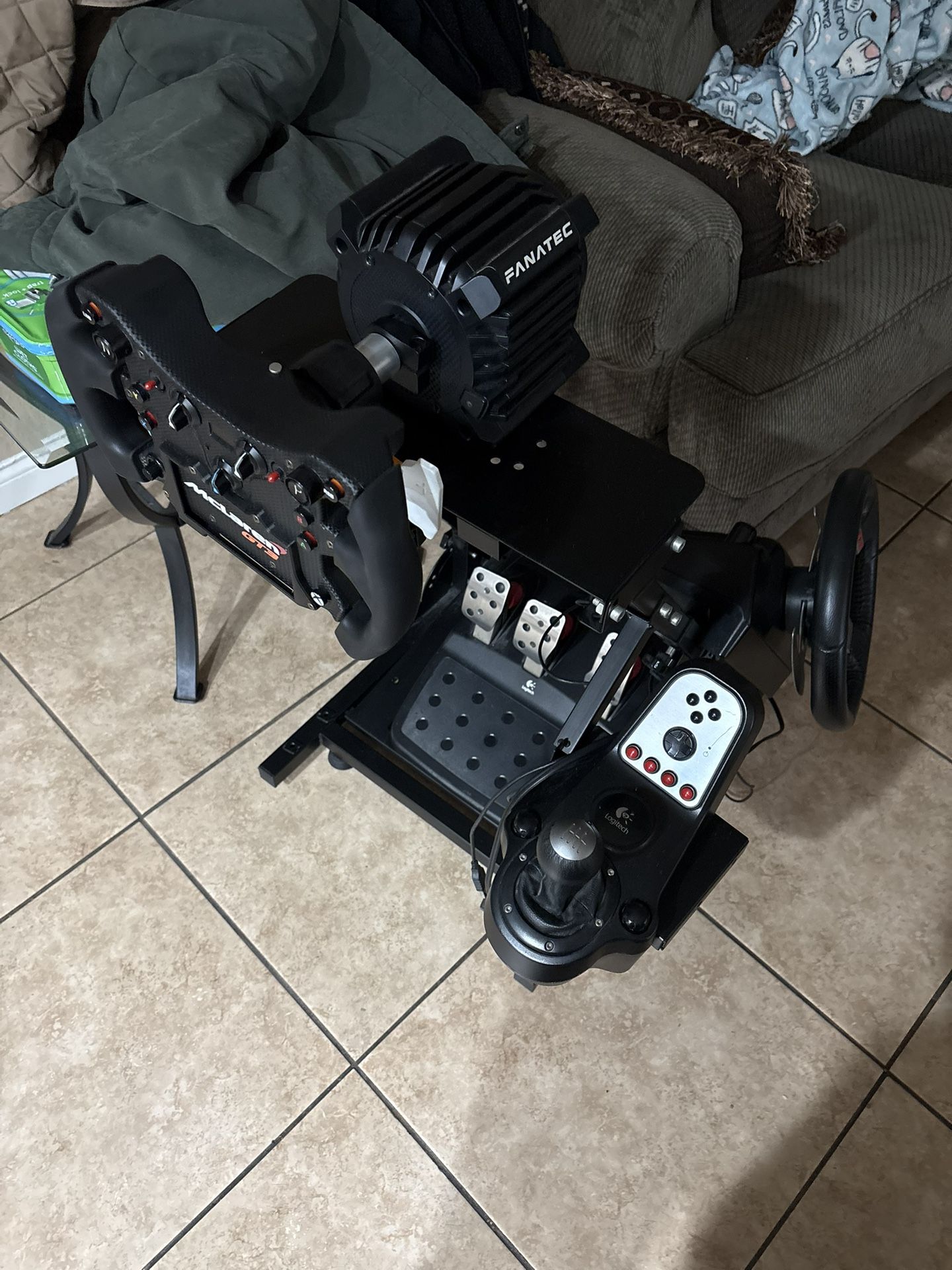 Fanatec GT DD Pro (8nm) McLaren Gt3 Wheel + G27 Setup for Sale in San ...