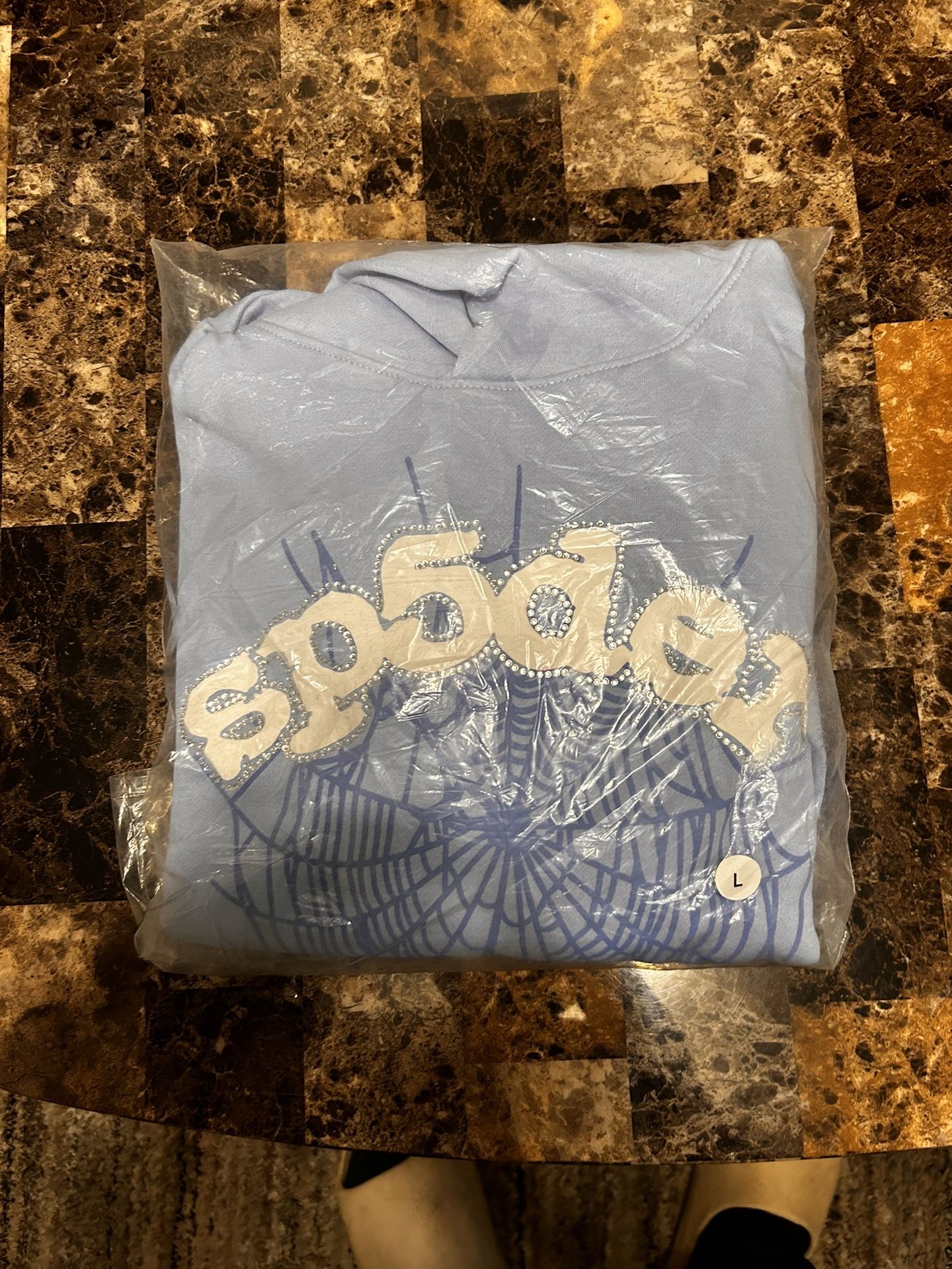 LIGHT BLUE SP5DER HOODIES for Sale in Raymore, MO - OfferUp