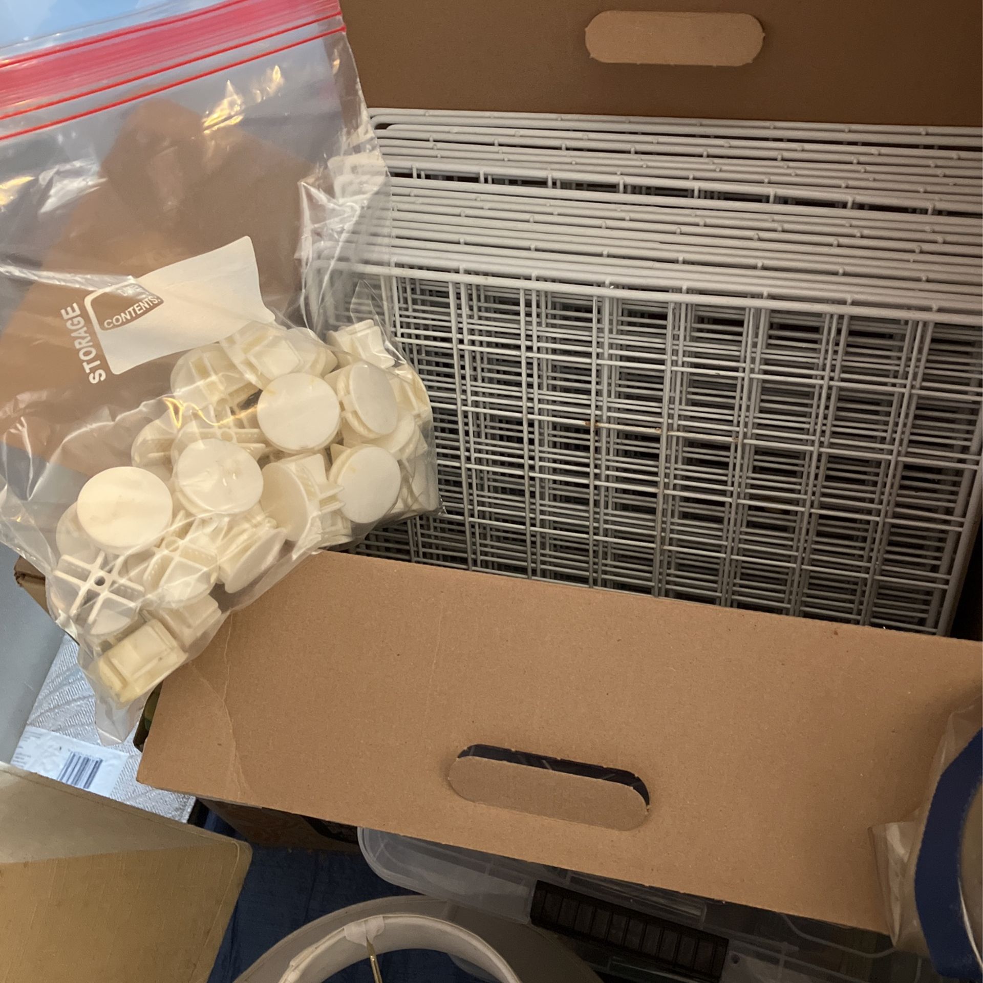 White Snap Together Storage Shelves for Sale in Tempe, AZ - OfferUp