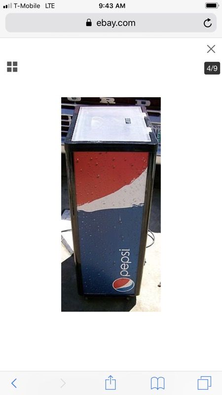 Coolpoint PEPSI MOUNTAIN AHT PORTABLE RECHARGING Fridge Cooler RCB 60 ...