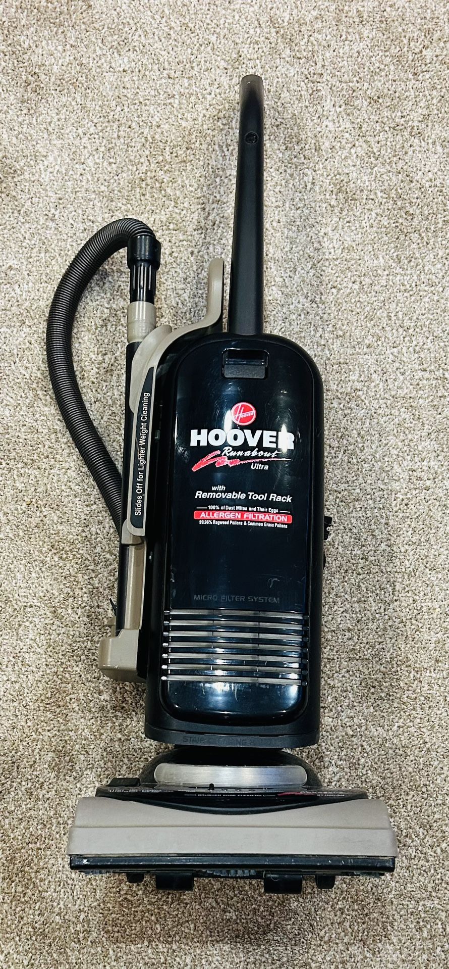Hoover Runabout Ultra 18.5 Vacuum Cleaner Super Clean Minimal Use for ...