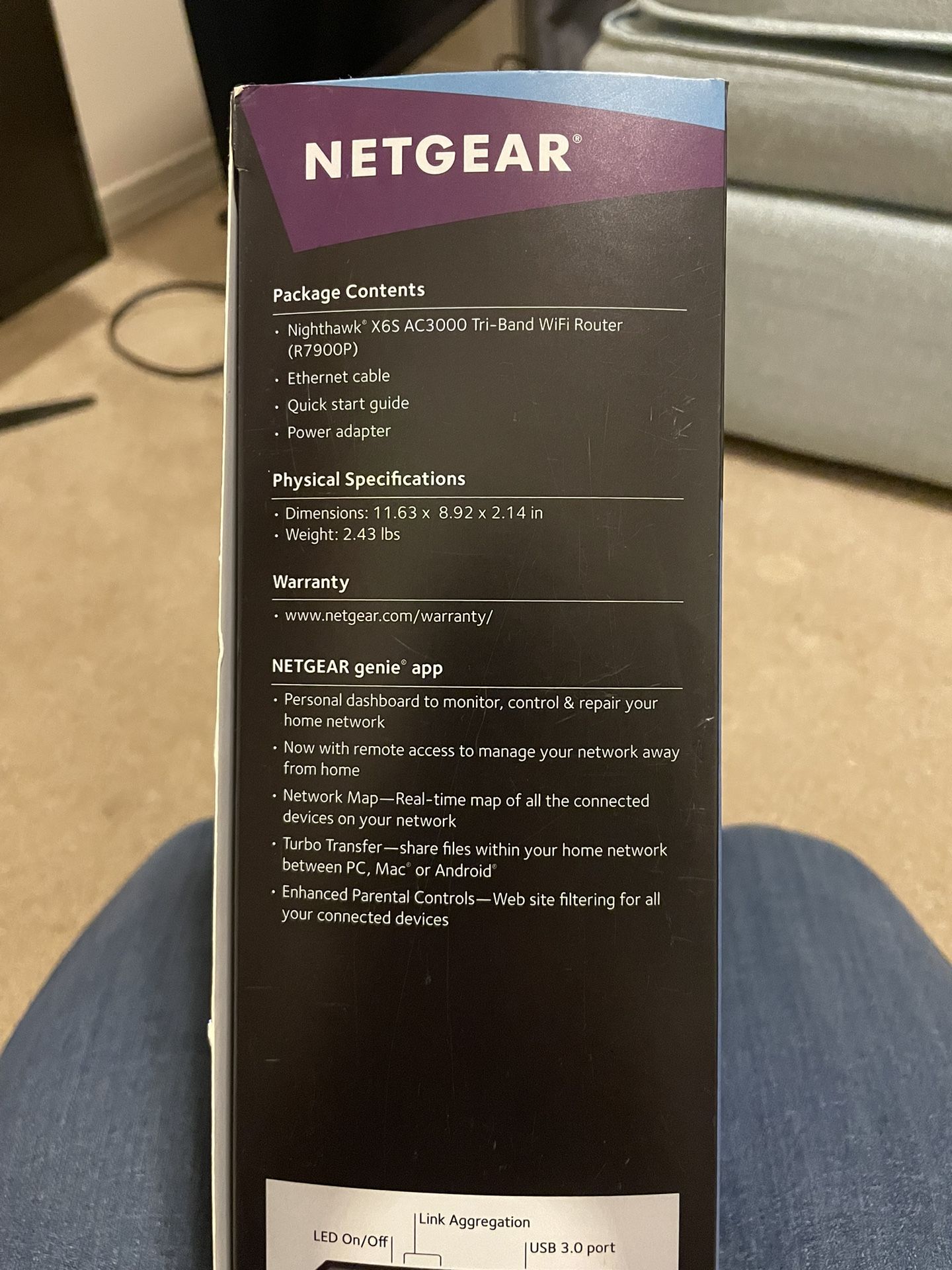 Nighthawk X6S AC3000 WiFi Router for Sale in Seattle, WA - OfferUp