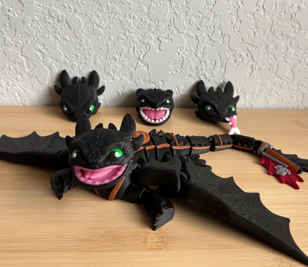 Dragon 3D Toothless for Sale in San Antonio, TX - OfferUp