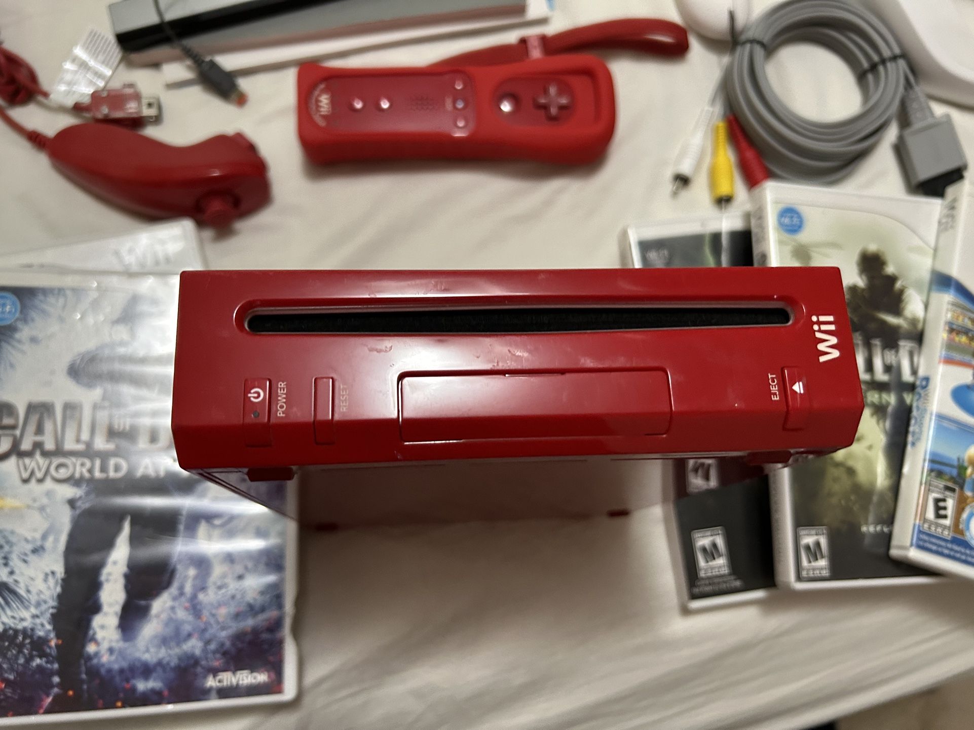 Nintendo Wii (Red) + Games for Sale in Beaverton, OR - OfferUp