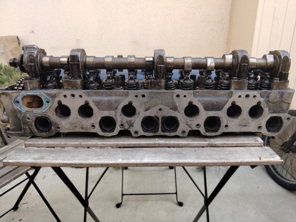 Datsun L28 N47 head and valve cover (sold together or separately) for ...