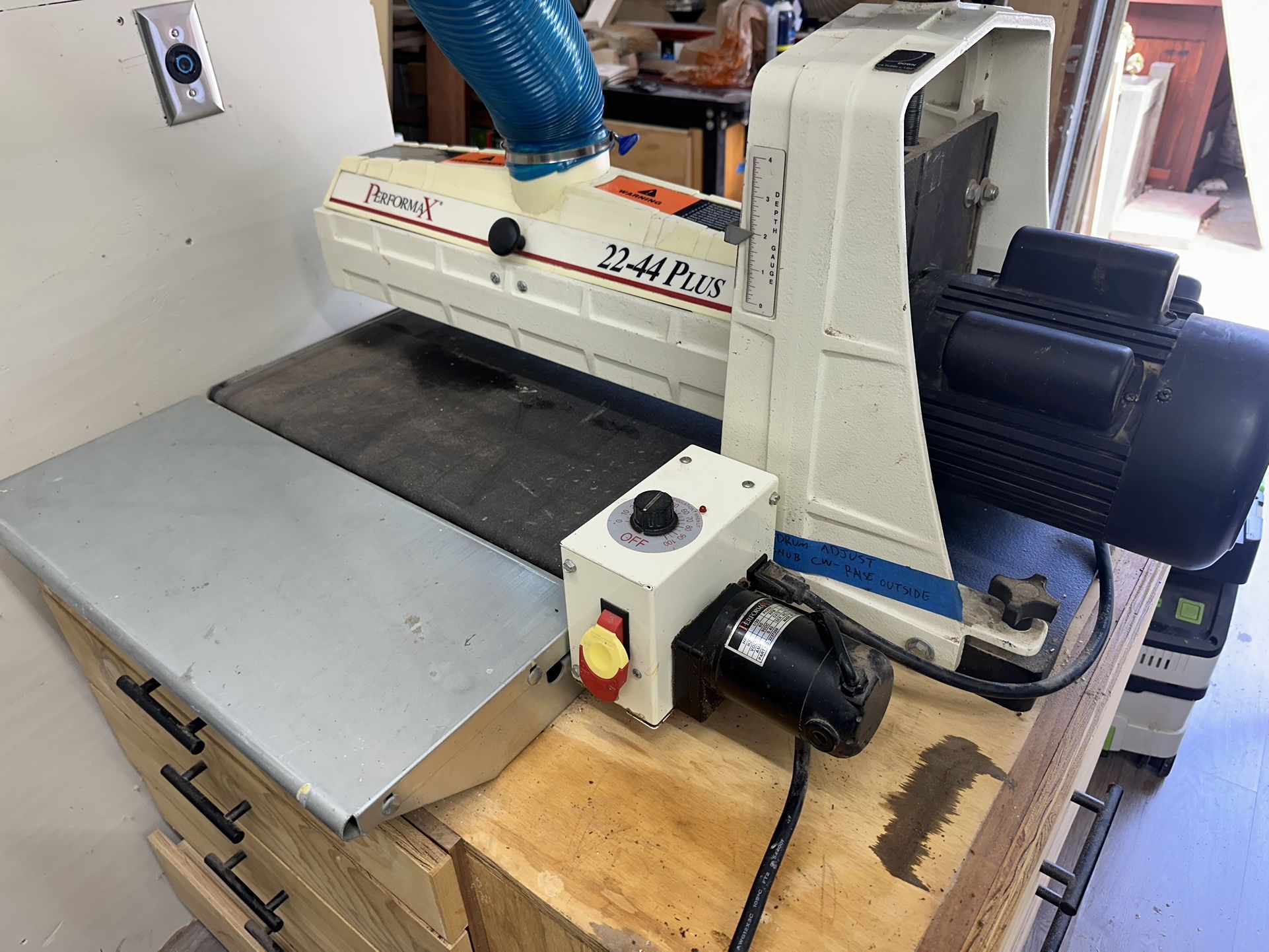 Performax 22-44 Drum Sander for Sale in Wilmington, CA - OfferUp