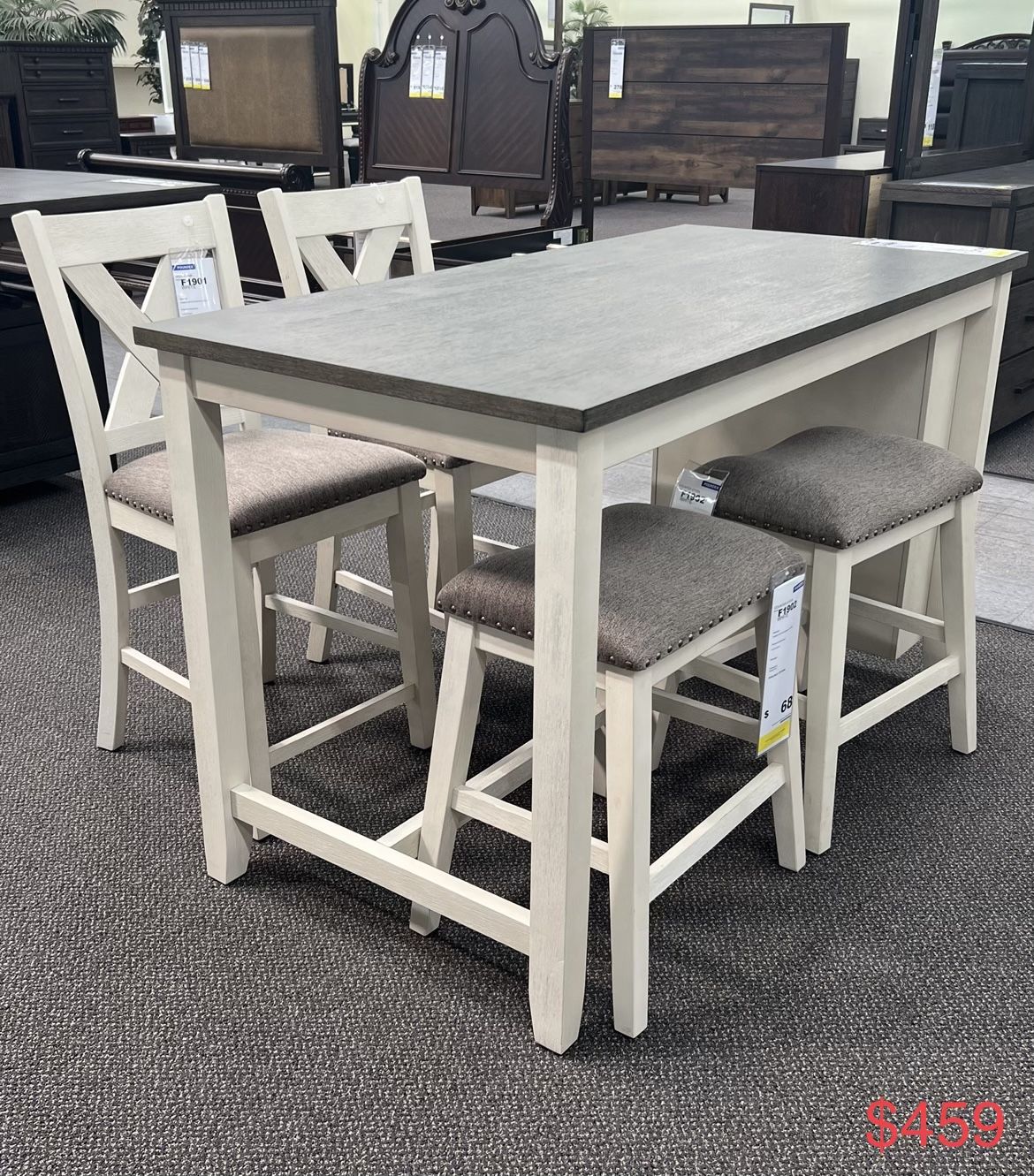 Counter Height Dining Table Set