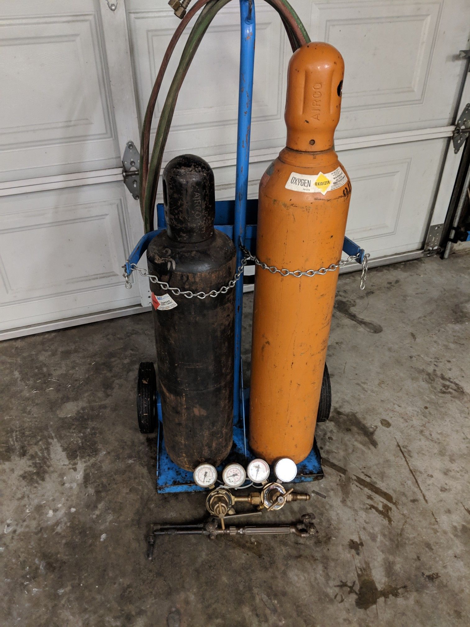 Oxygen Acetylene Cutting Torch