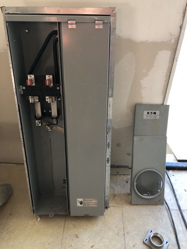 Eaton 200a panel main panel breaker panel for Sale in Aliso Viejo, CA ...