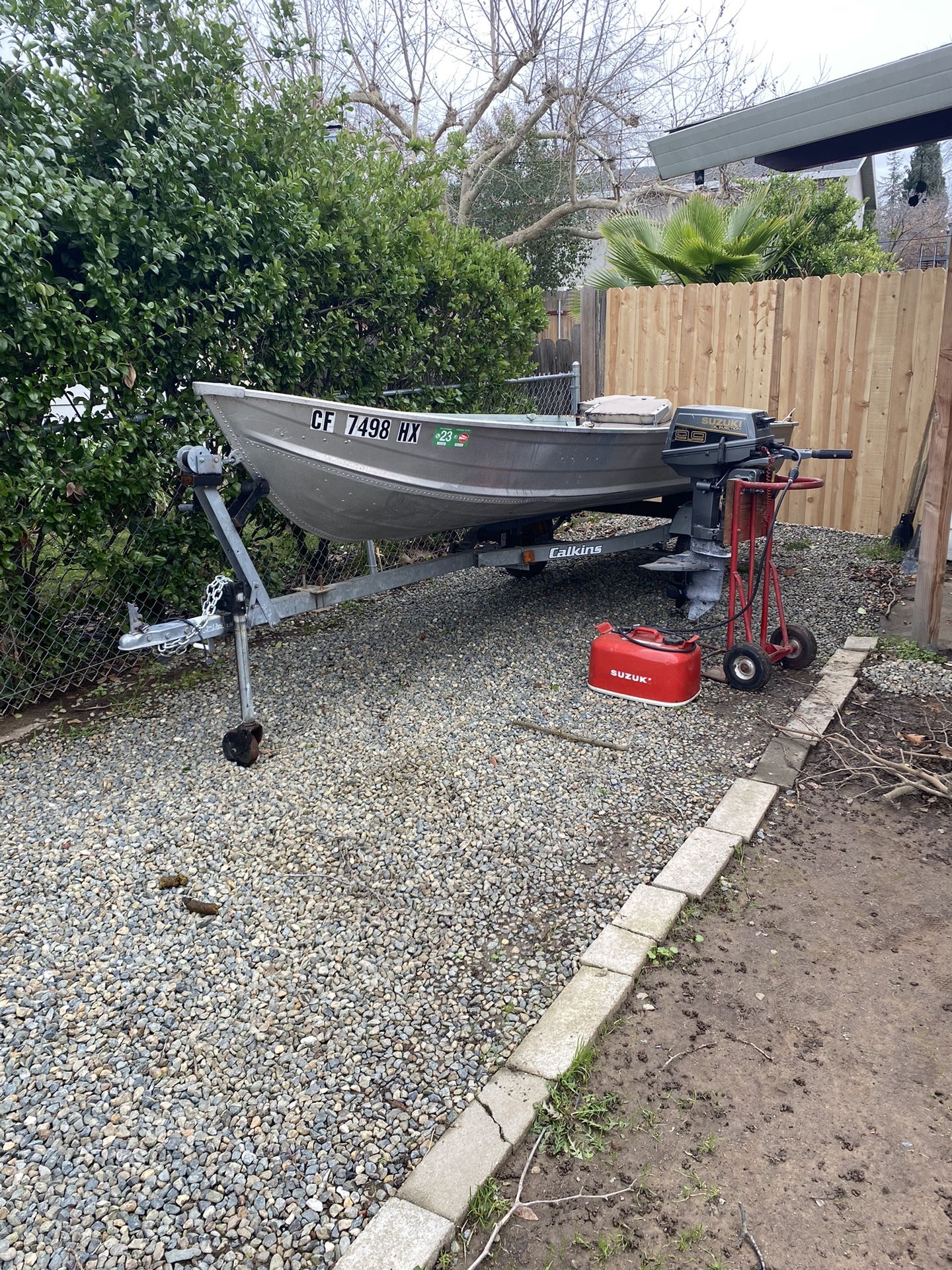 1986 Gamefisher 14’ Aluminum Fishing Boat for Sale in Roseville, CA ...