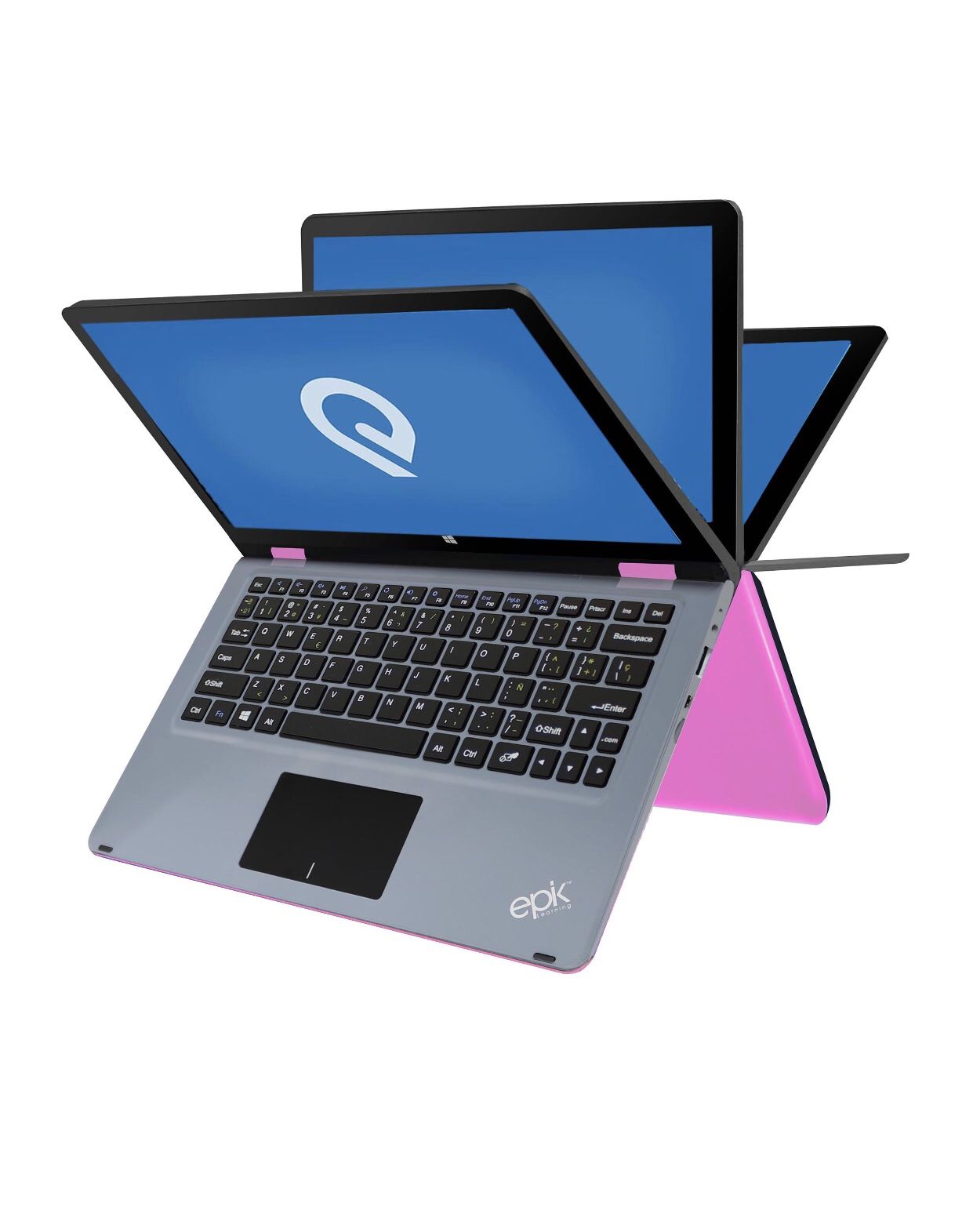 EPIK Learning convertible Touchscreen 11.6” Pink Laptop for Sale in ...