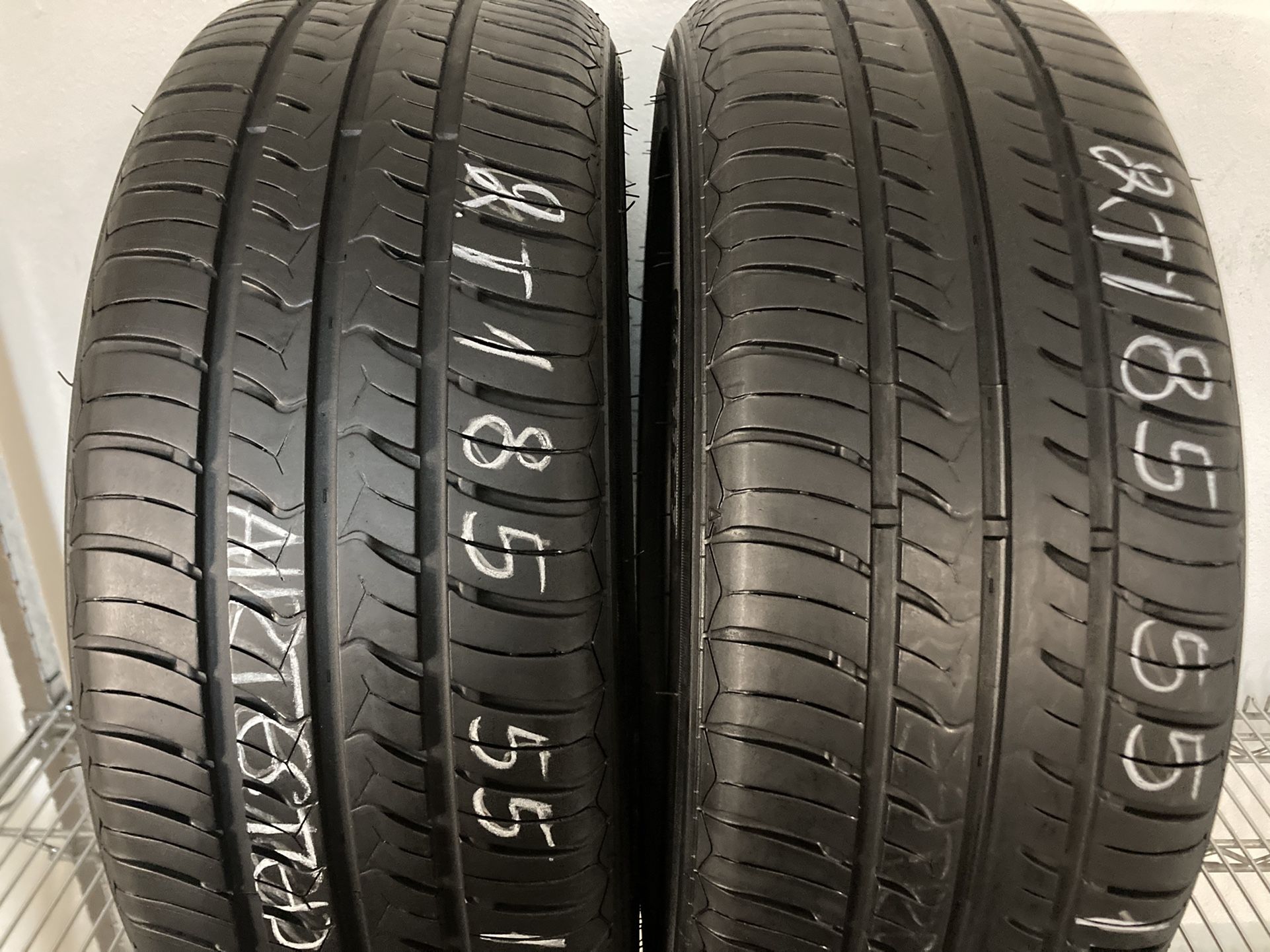 2 Tires 185 55 15 Tbb Tp-16 No repairs for Sale in Orlando, FL - OfferUp