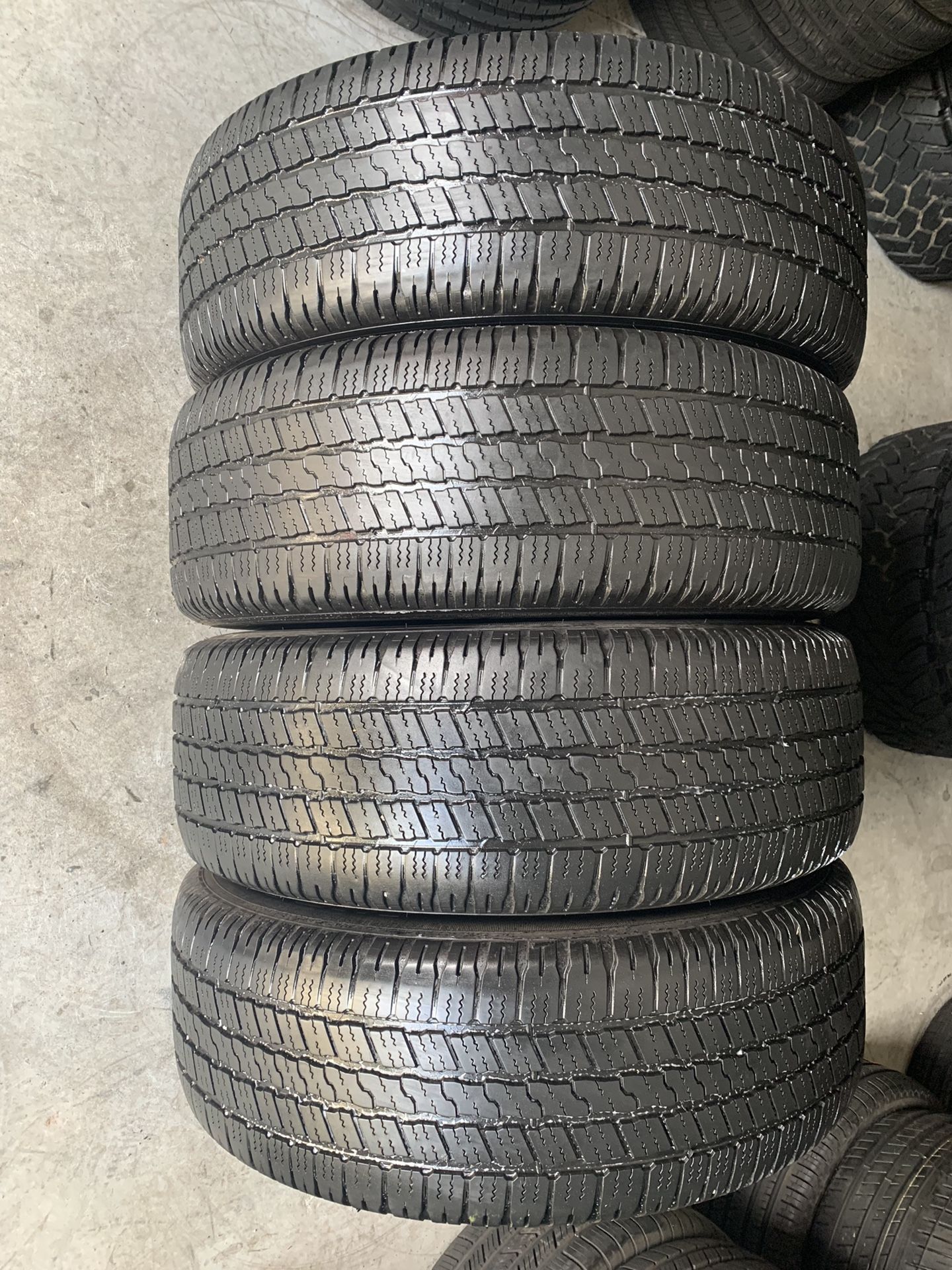 Set of used tires Goodyear 275/60/20 for Sale in Holly Springs, NC ...
