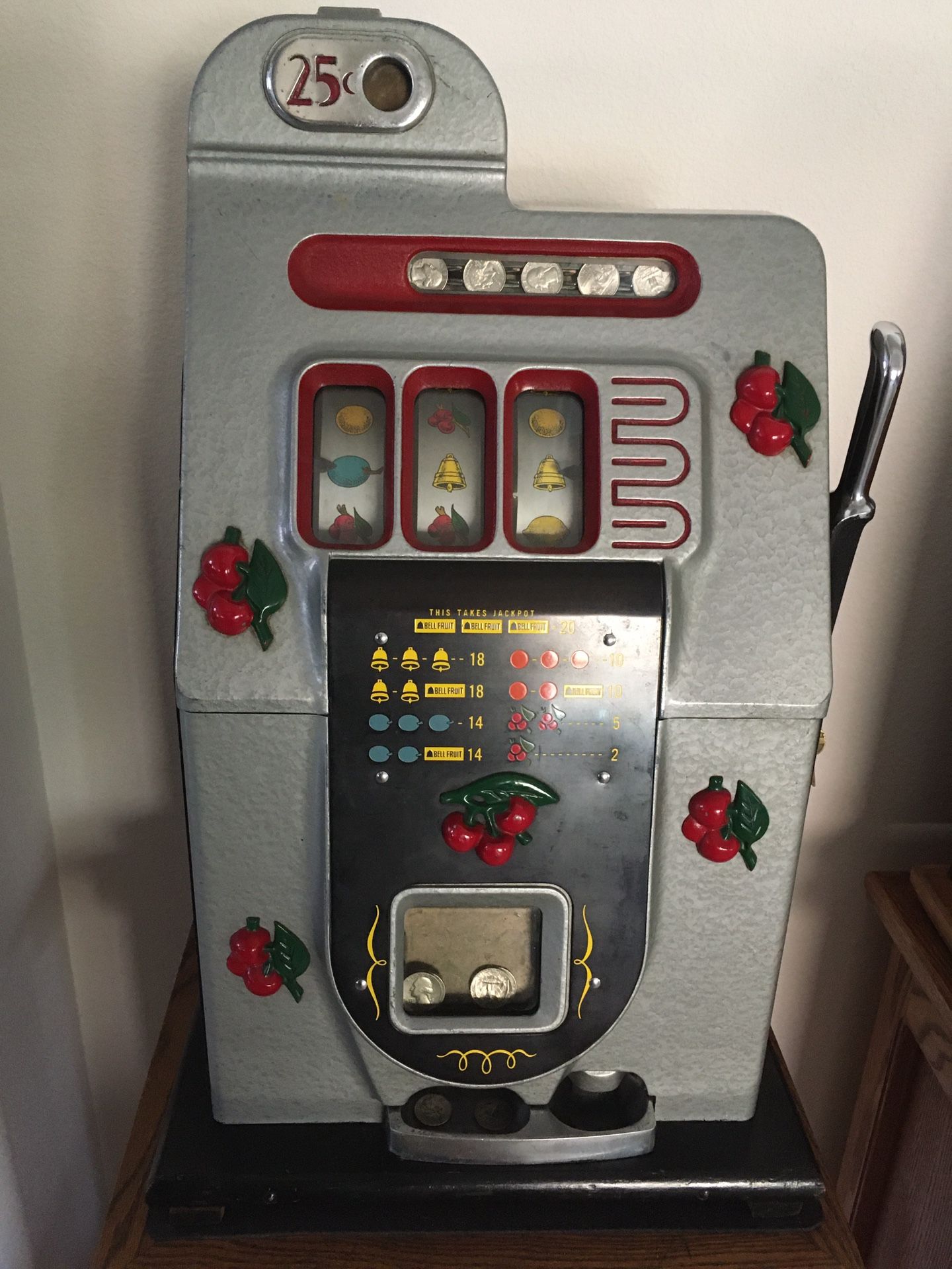 25 cent mills black cherry slot machine for Sale in Scottsdale, AZ ...