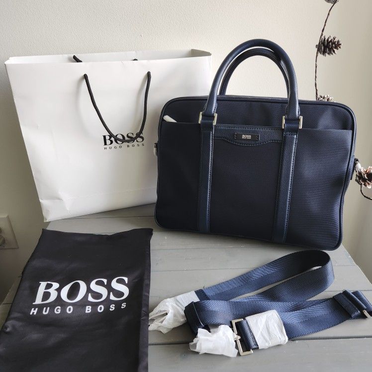 HUGO BOSS Signature Laptop Bag Men s clothing Men s clothing