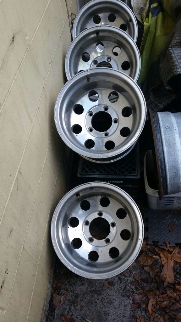 Jeep cj5 cj7 Ford F150 Dodge Ram alcoa wheels 15x10 5on5.5 for Sale in ...
