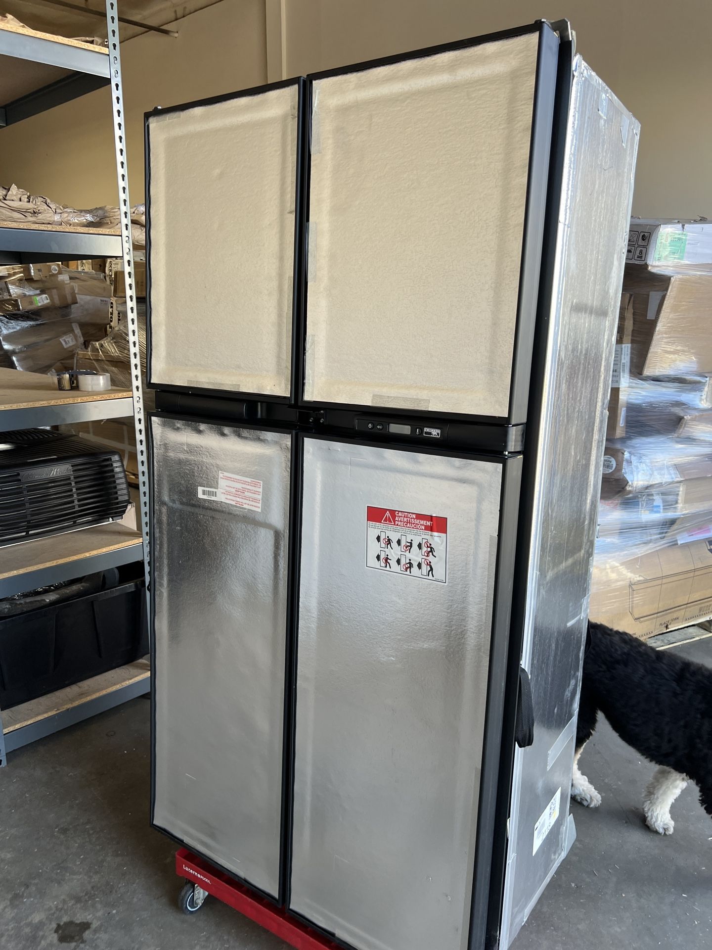 Norcold Polarmax 2118 RV Refrigerator 4 Door 18.3 cu. ft. 3 way for ...